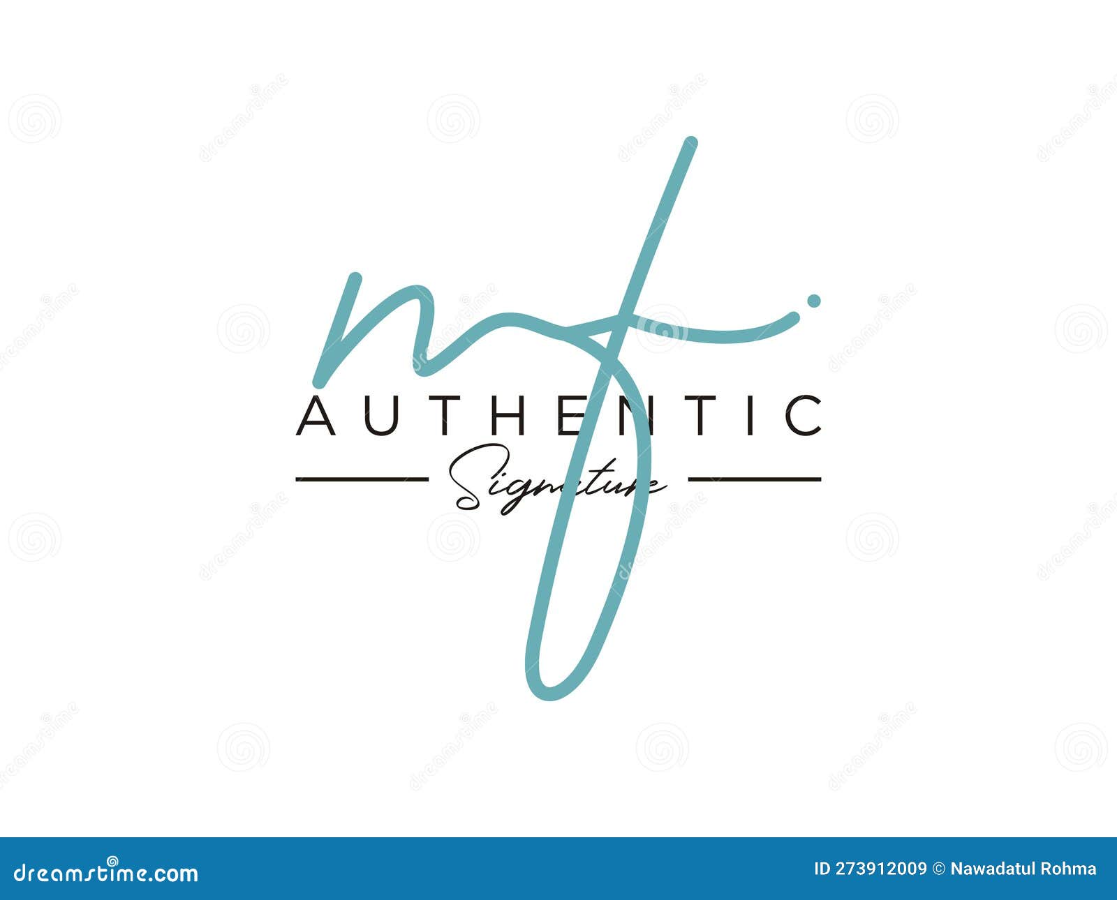 Letter MF Signature Logo Template Vector Stock Vector - Illustration of ...