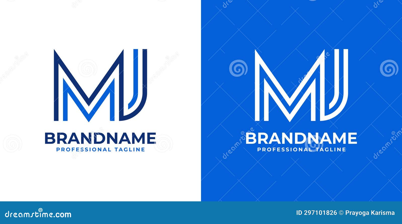 Letter MJ Line Monogram Logo, Suitable for Business with MJ or JM ...