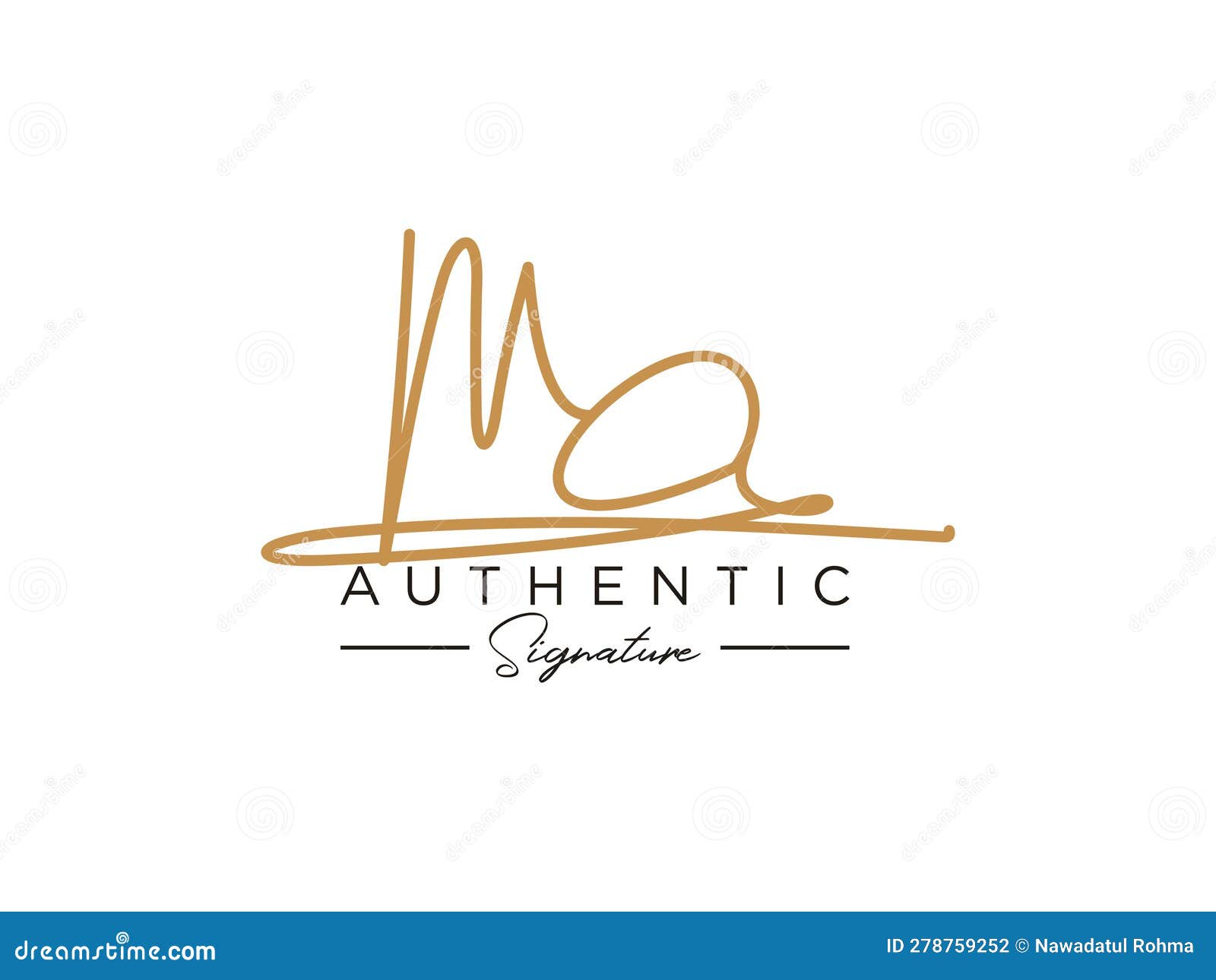Letter MO Signature Logo Template Vector Stock Vector - Illustration of ...
