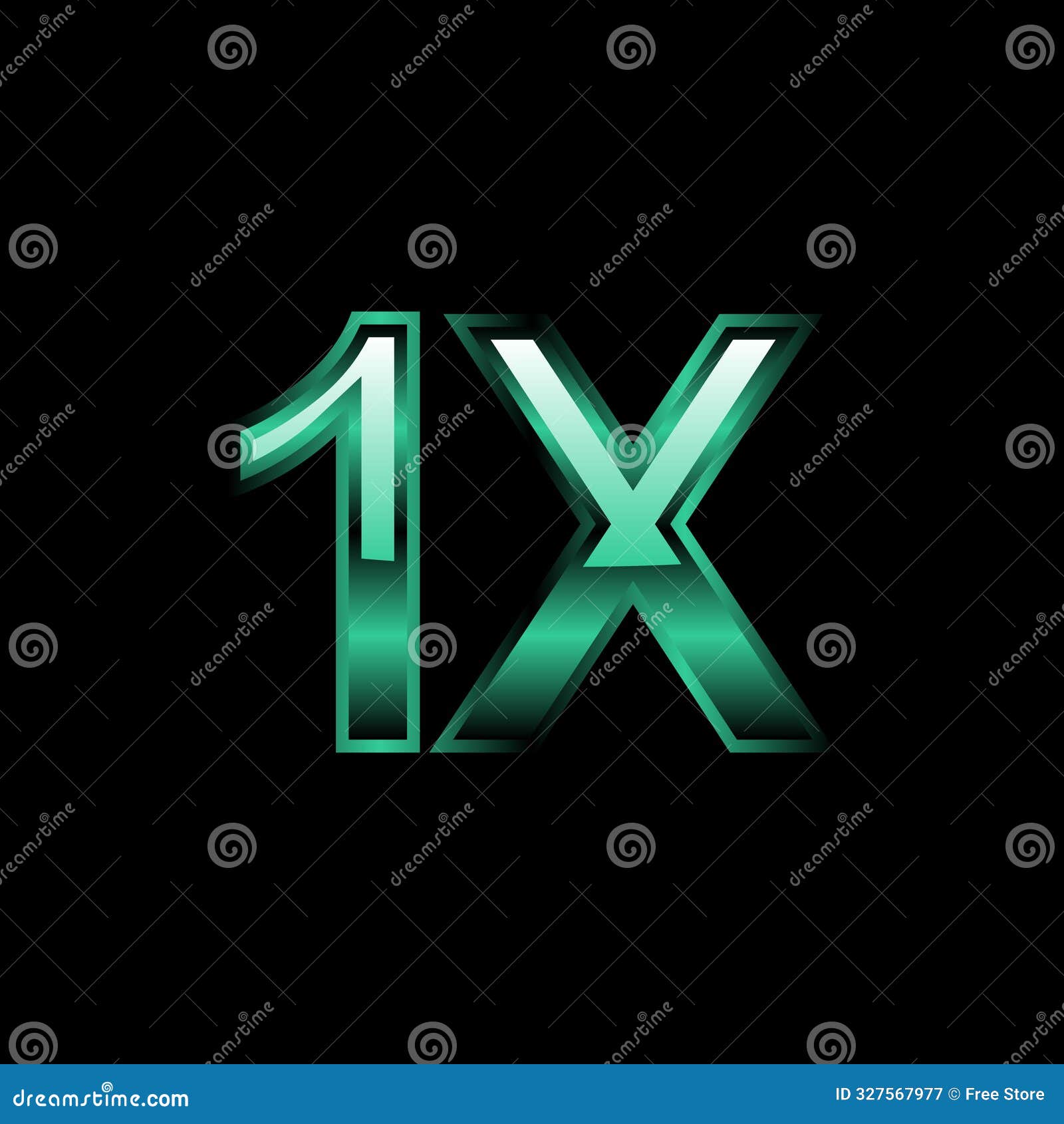 Letter 1X Modern Business Technology Creative Design Template Logo ...