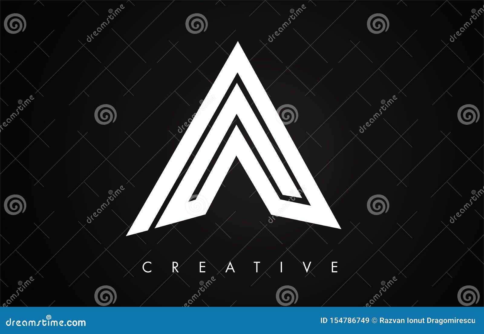 A Letter Modern Trendy Design Logo. Letter a Icon Logo with Modern ...