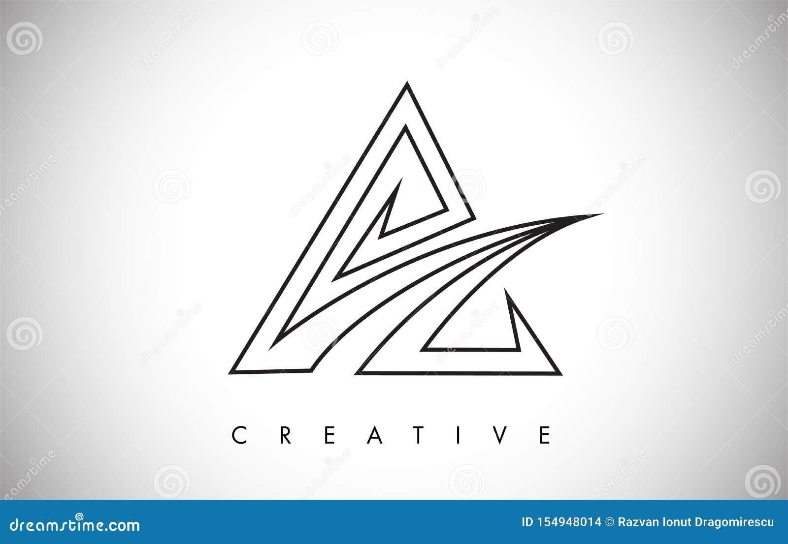 A Letter Modern Trendy Design Logo. Letter a Icon Logo with Modern ...