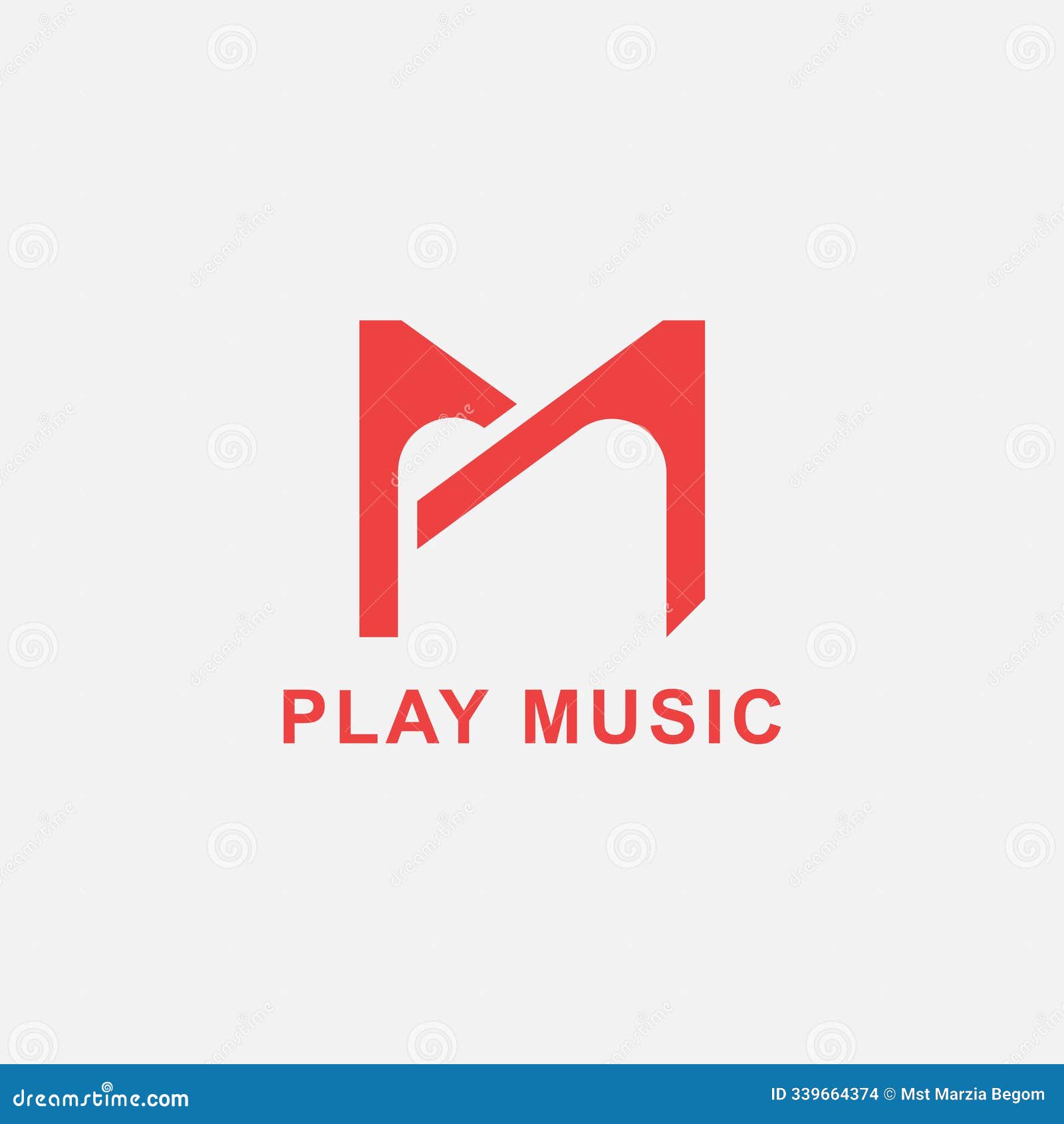 Letter MP,PM Monogram, Initials,typographic Work Mark Logo Concept ...