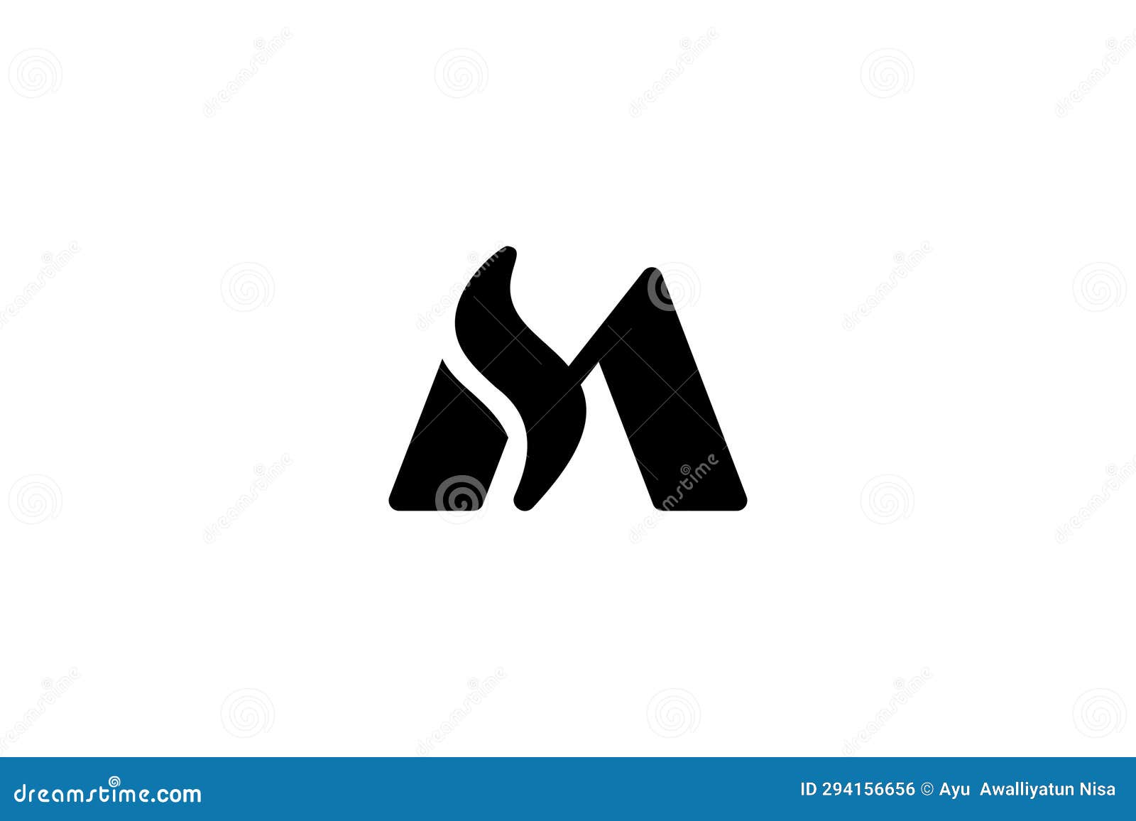 Letter MS Logo Design Vector Stock Vector - Illustration of elegant ...