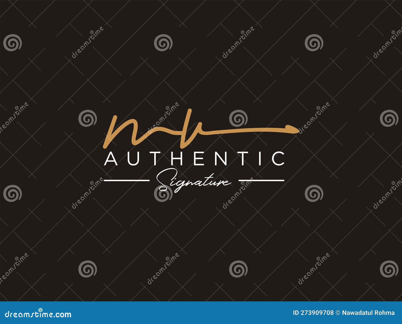 Letter MV Signature Logo Template Vector Stock Vector - Illustration of ...