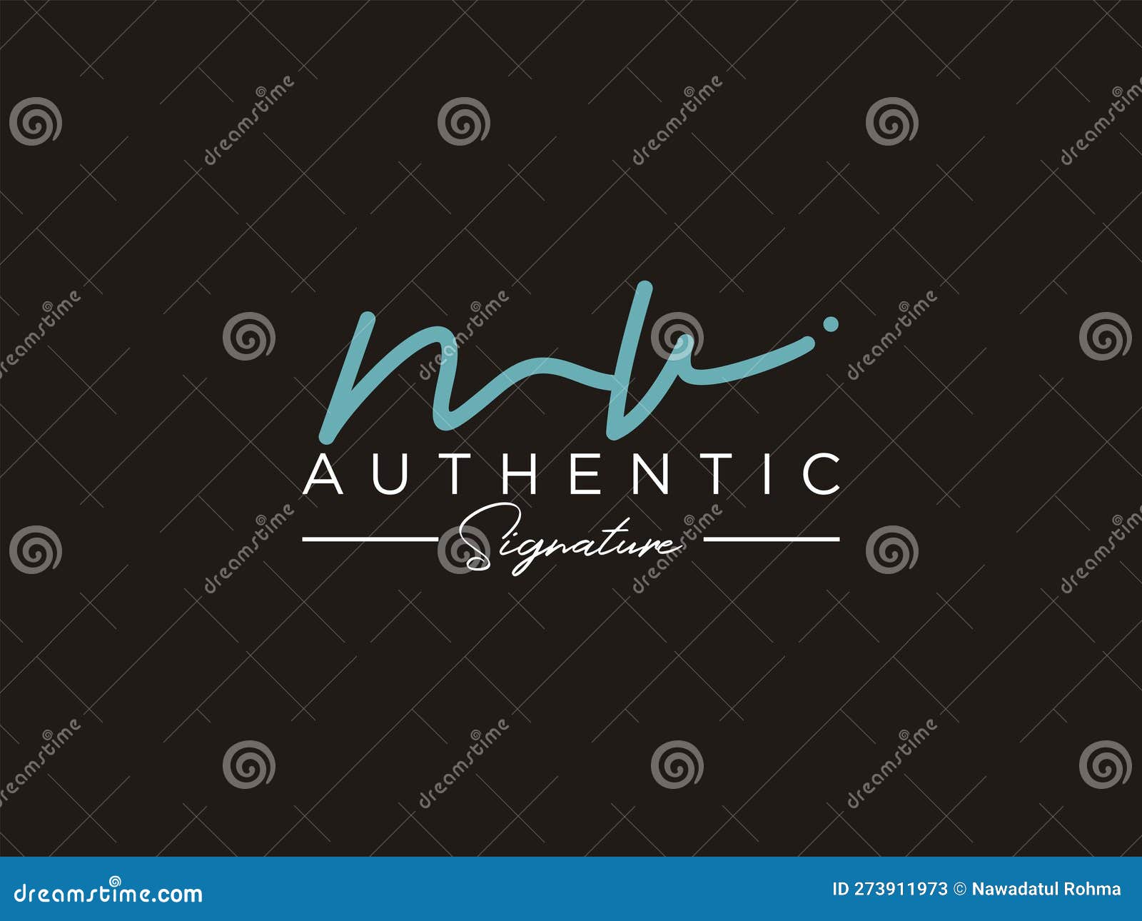 Letter MV Signature Logo Template Vector Stock Vector - Illustration of ...