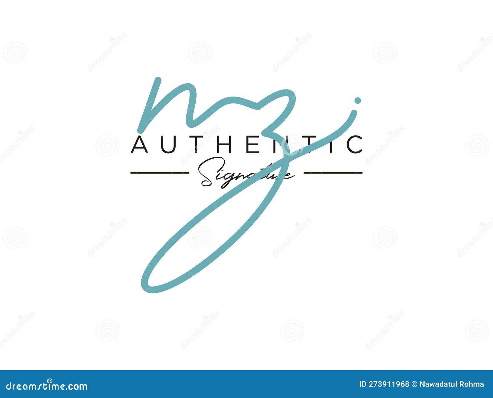 Letter MZ Signature Logo Template Vector Stock Vector - Illustration of ...