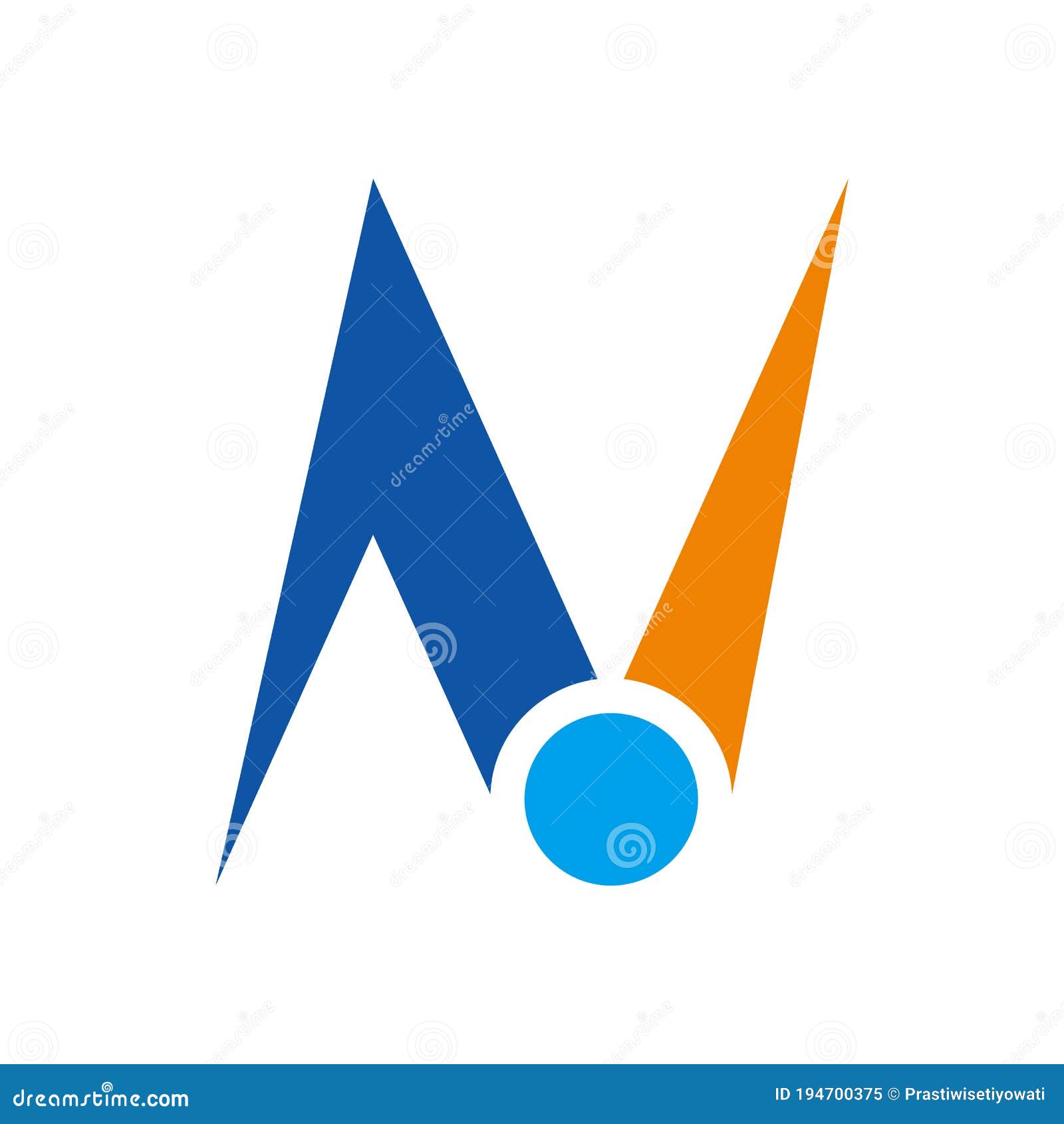 Letter N Abstract Logo Icon Stock Vector - Illustration of corporate ...