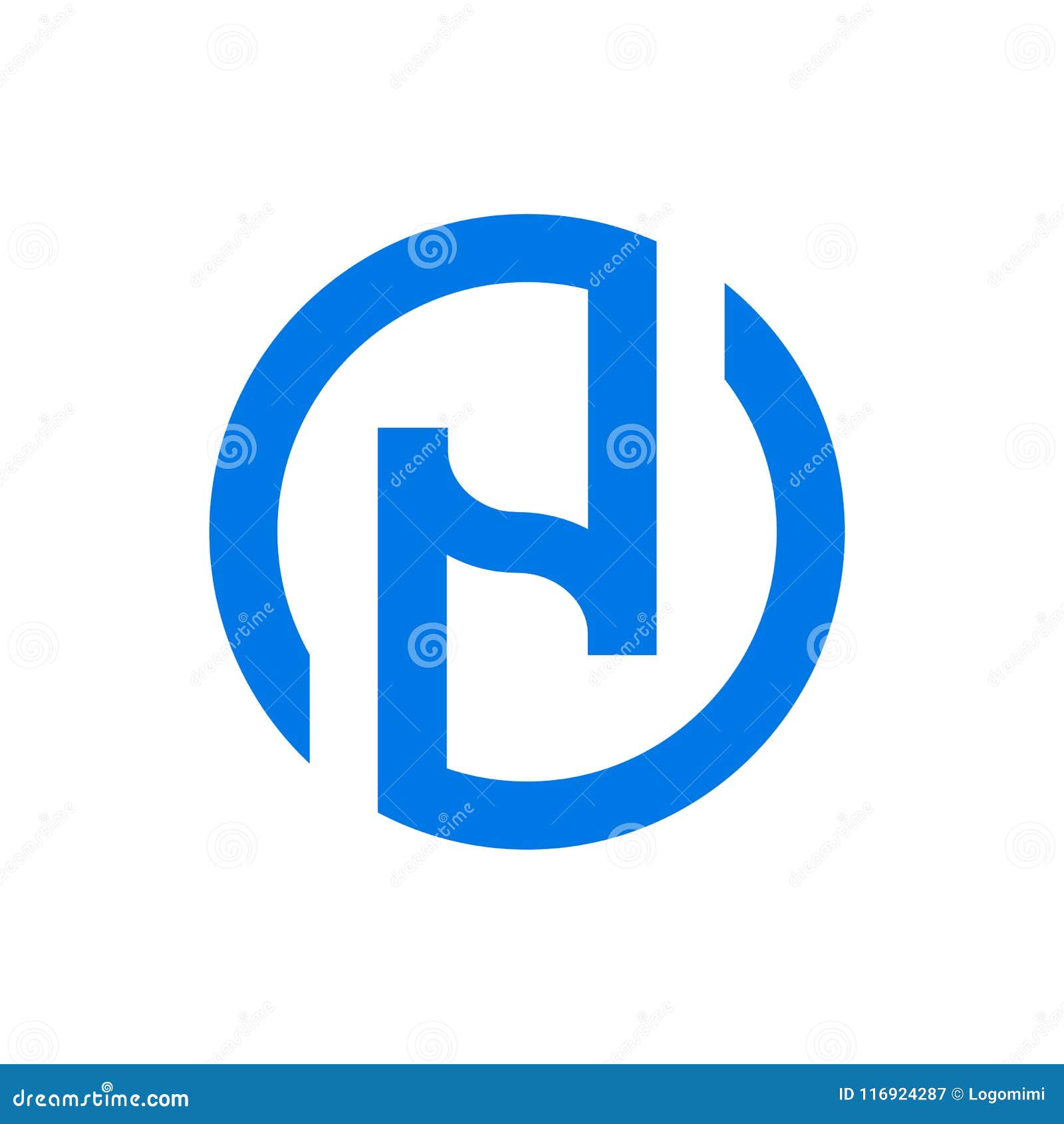Letter N with Circle Logo, Initial Alphabet N Icon Design, Vector ... Letter N with Circle Logo, Initial Alphabet N Icon Design, Vector ...