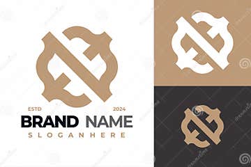 Letter N Code Logo Design Vector Symbol Icon Illustration Stock Vector ...