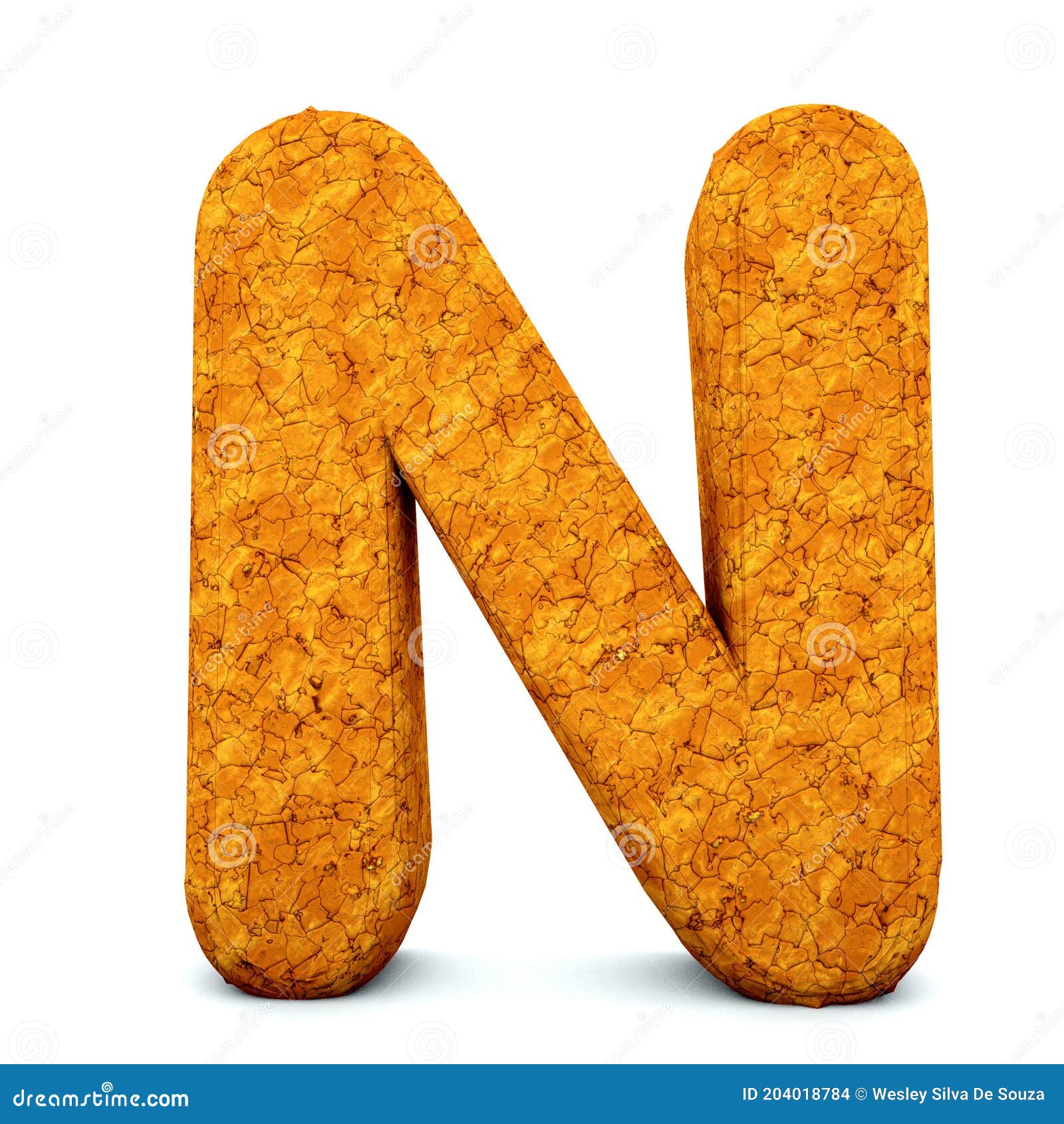 Letter N, Font Soil Drought Cracked, Dry Mud Alphabet, Path Save Stock ...