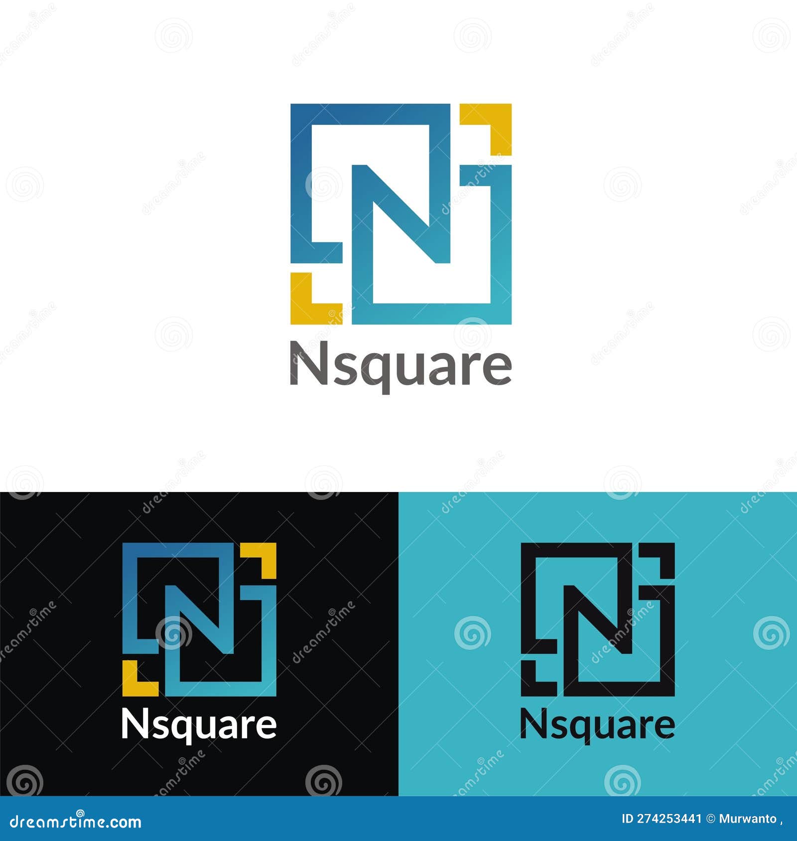 Letter N Logo Design stock vector. Illustration of poster - 274253441