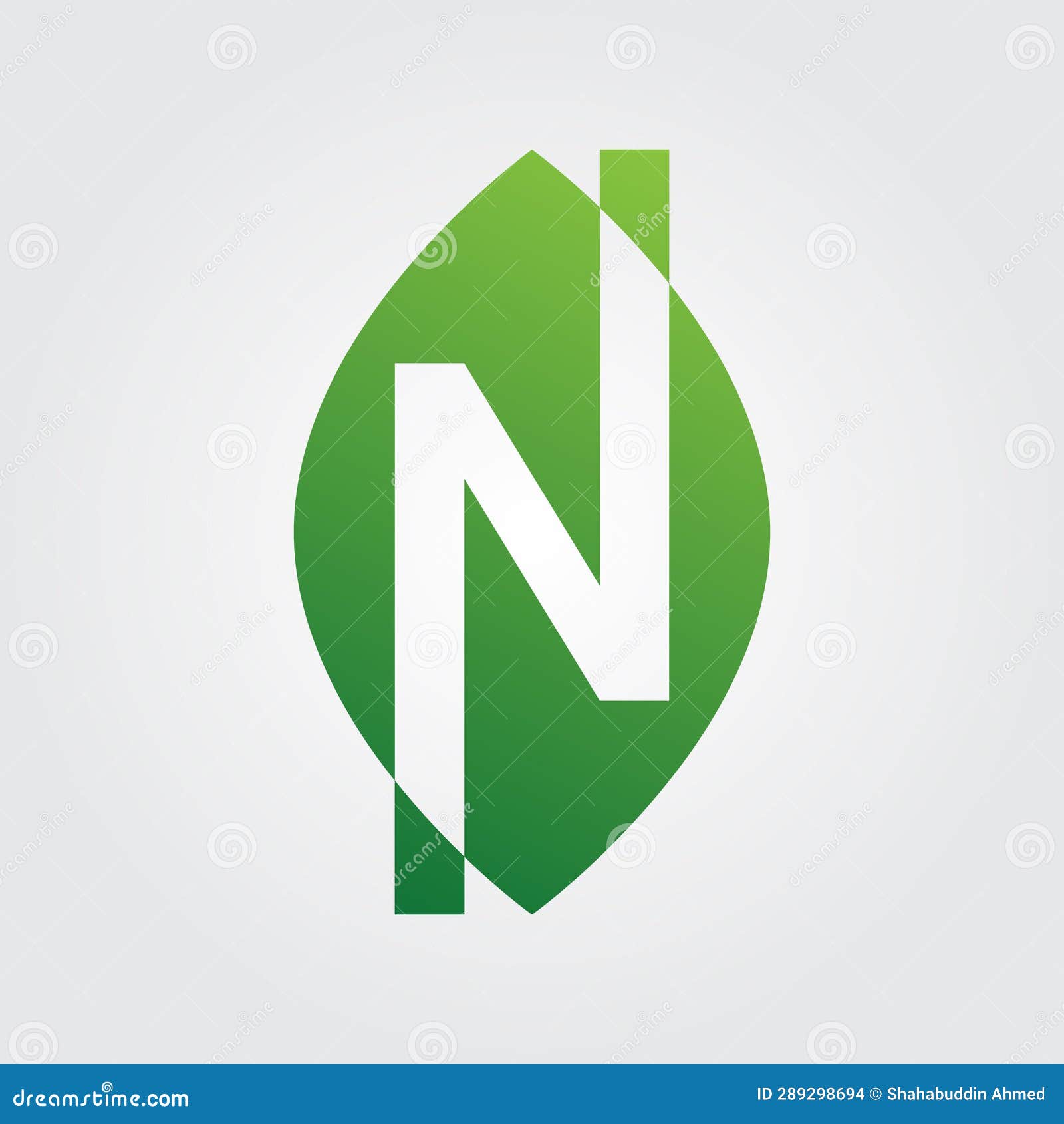 Letter N Logo Vector Icon Design Template Stock Vector - Illustration ...