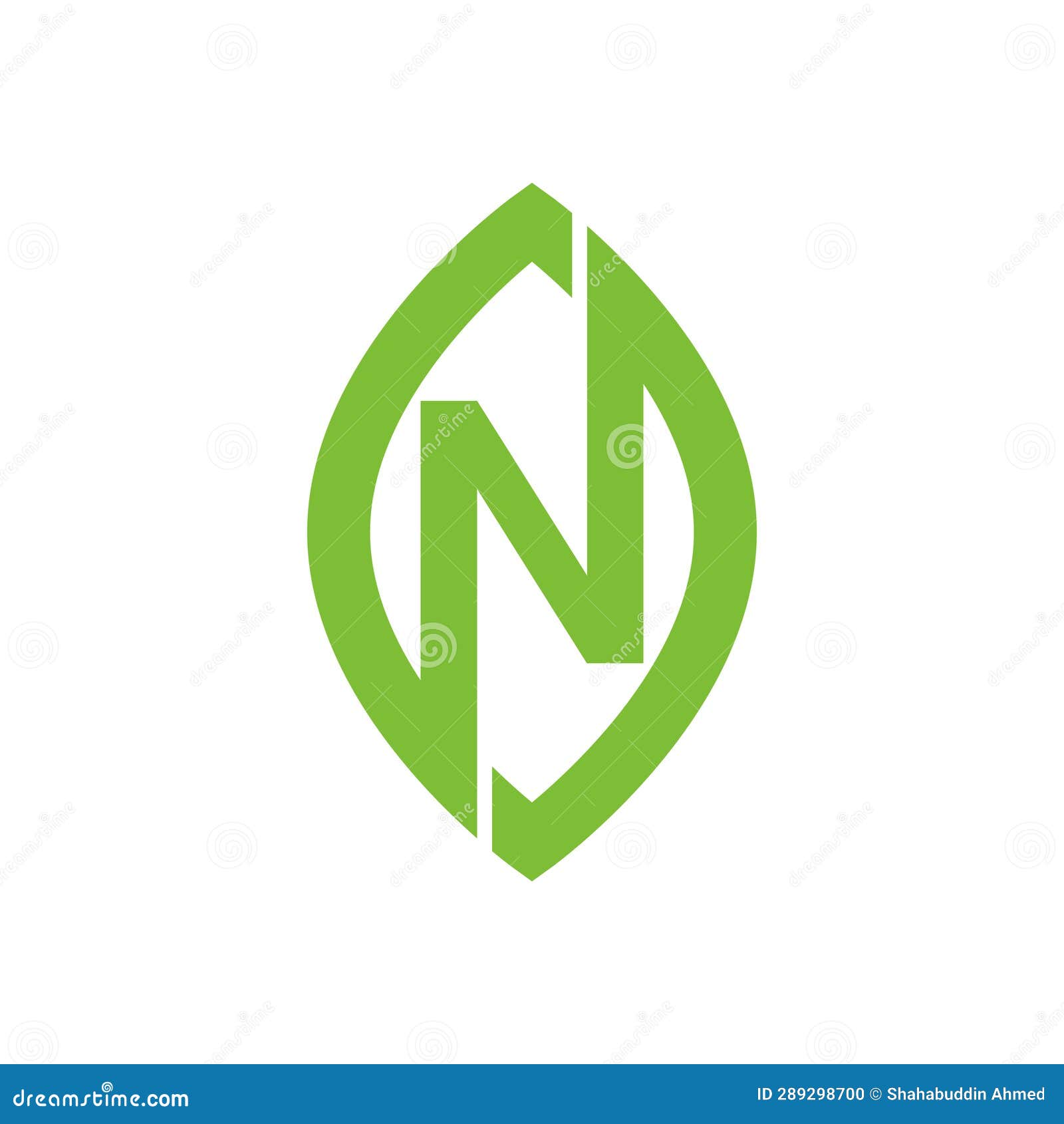 Letter N Logo Vector Icon Design Template Stock Vector - Illustration ...