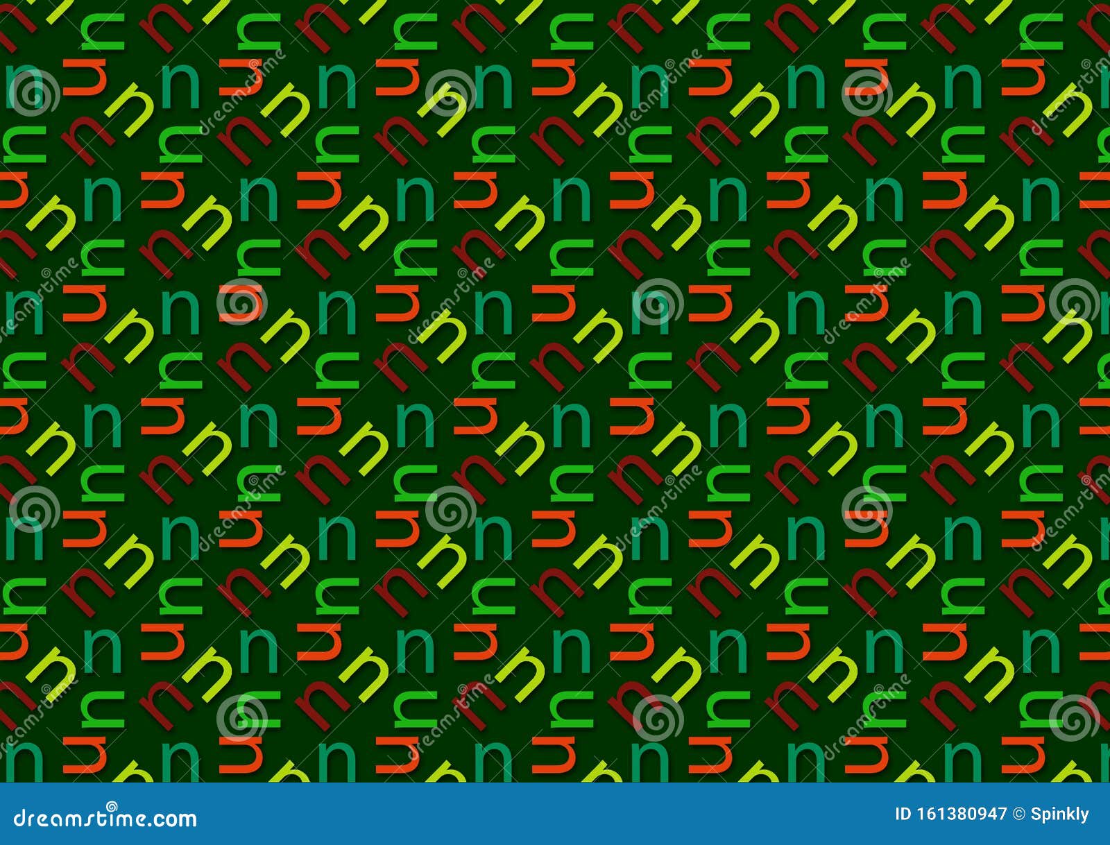 Letter N Pattern in Different Colored Shades for Wallpaper Stock ...