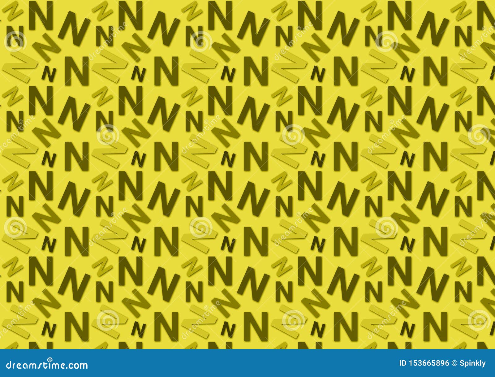 Letter N Pattern in Different Colored Shades for Wallpaper Stock Photo ...