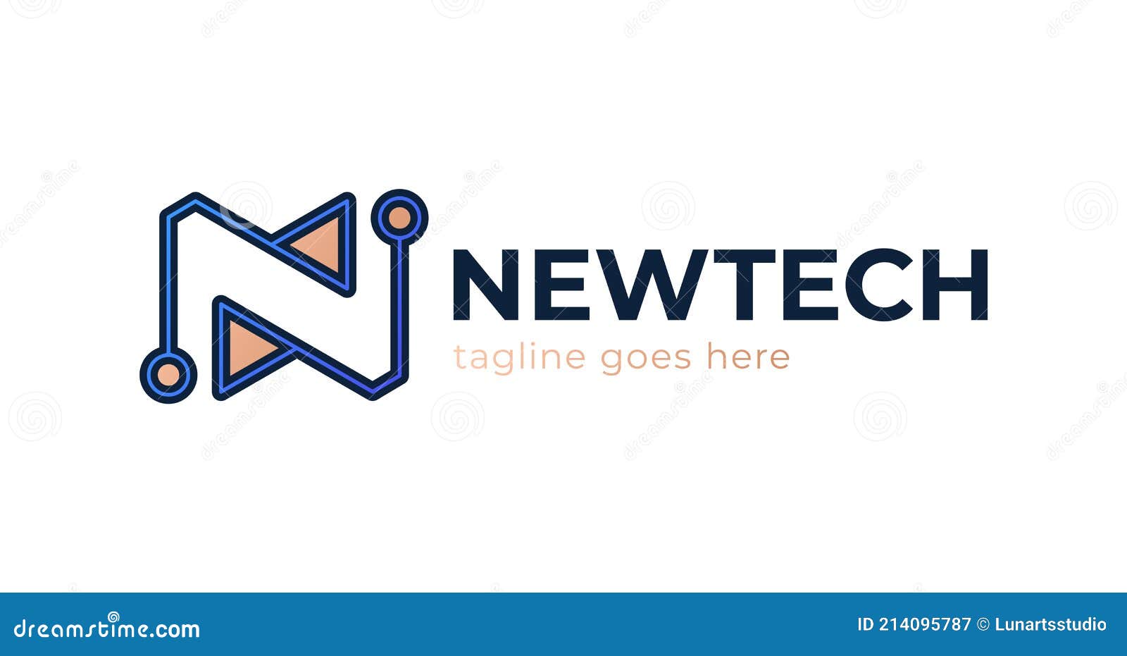 Letter N Tech Logo Design Template. Letter N Tech Logo Design Icon ...