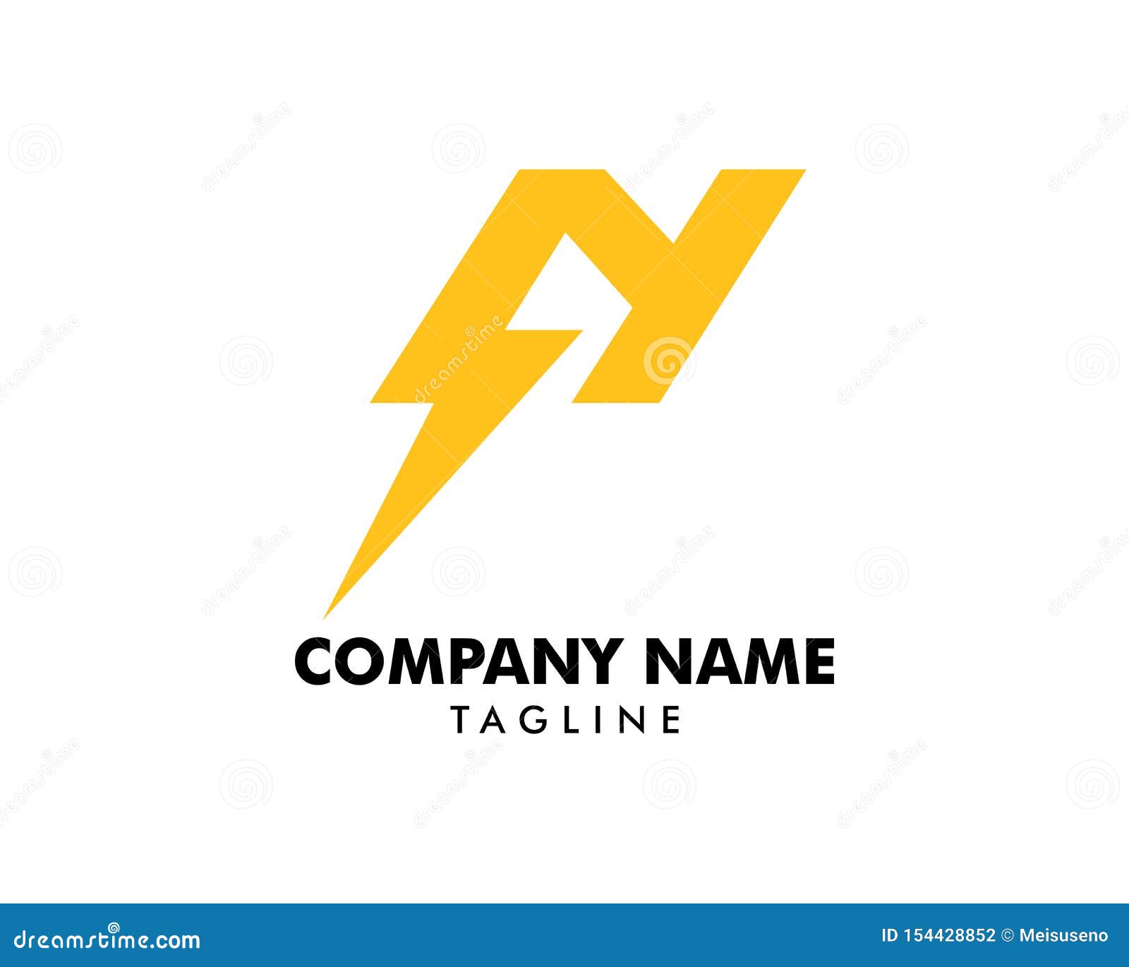 Letter N Thunder Bolt Design Logo Stock Vector - Illustration of ... Letter N Thunder Bolt Design Logo Stock Vector - Illustration of ...