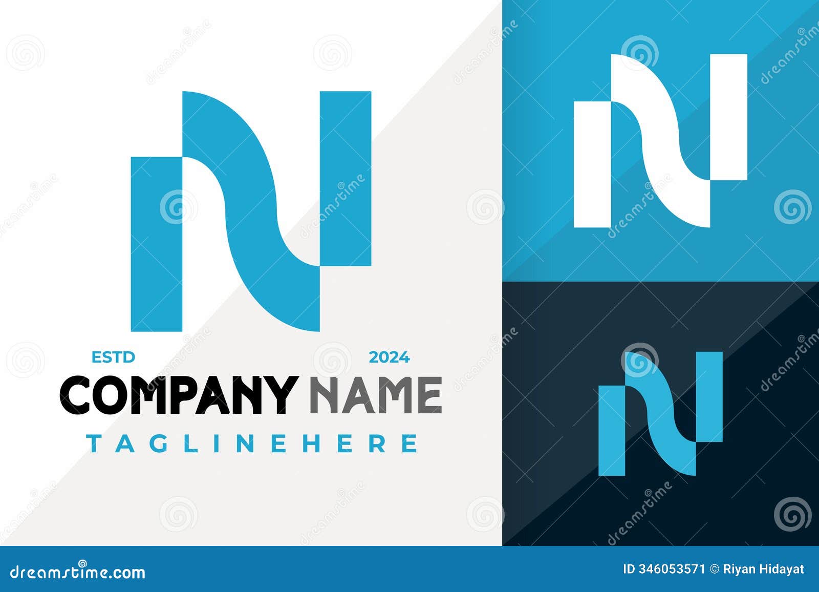 Unique AA Logo Vector Design | CartoonDealer.com #254292662