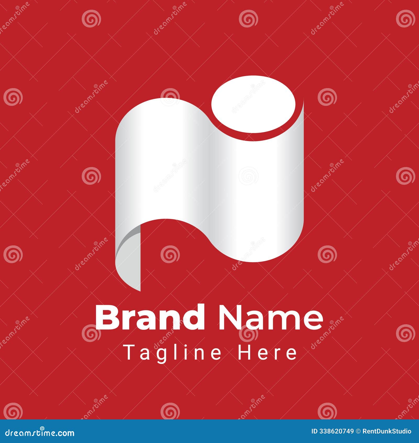 Letter Roll With Red Pepper Logo Or Icon Design Royalty-Free Stock ...