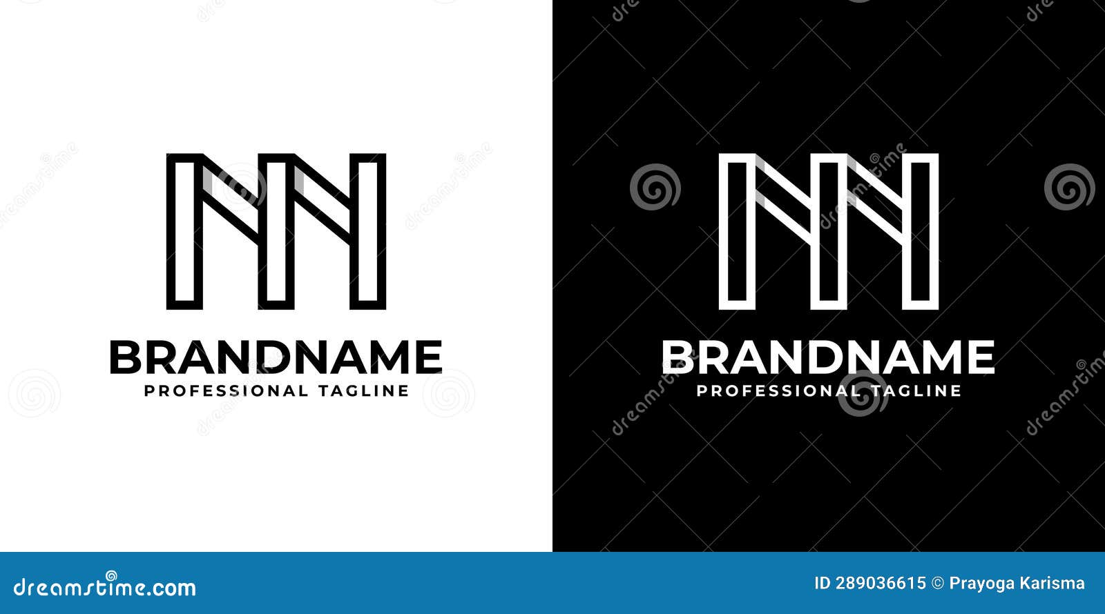 Letter NN Monogram Logo, Suitable for Any Business with N or NN ...