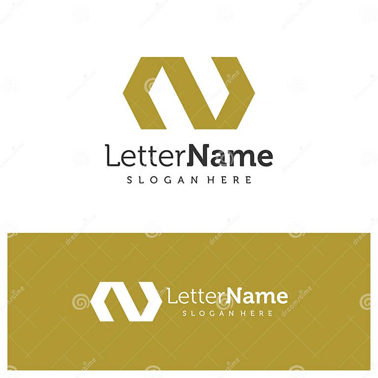 Letter NW Logo Design Vector. Creative Initial NW Logo Concepts ...