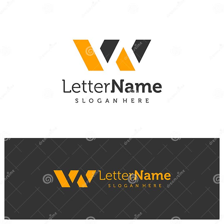 Letter NW Logo Design Vector. Creative Initial NW Logo Concepts ...