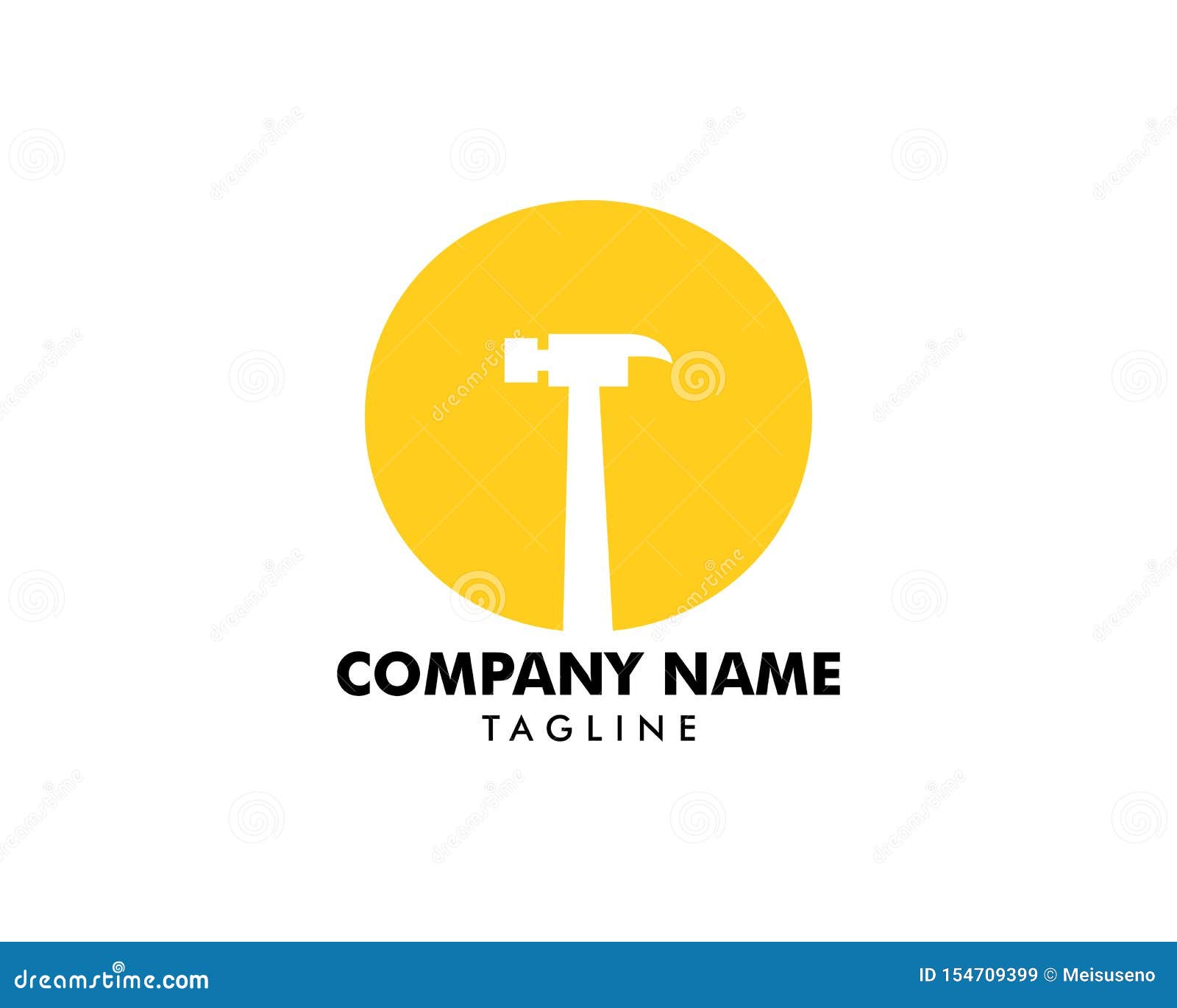 Letter O Hammer Logo, Handyman Services Logo Vector Design Stock Vector - Illustration of ...