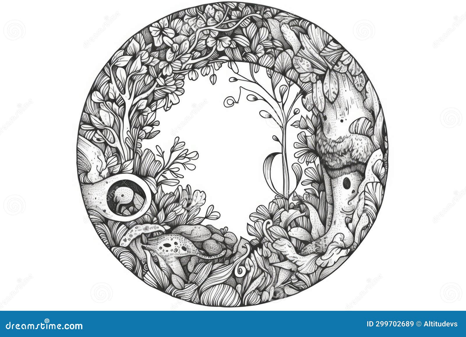 Letter O, Hand-drawn Doodle Style, on White Background Stock Image ...