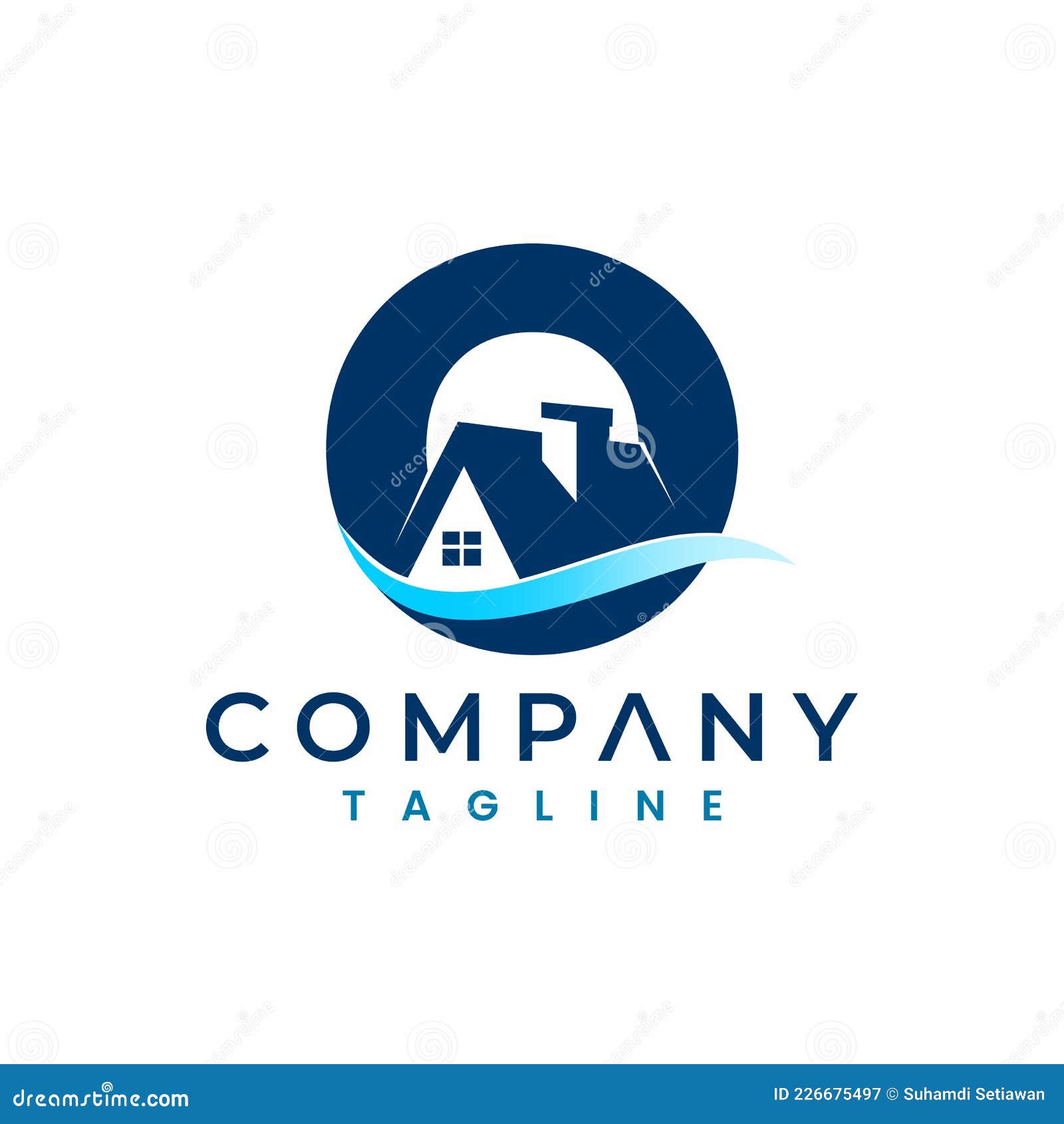 Letter O House Logo , Initial Home Logo Stock Vector - Illustration of ...