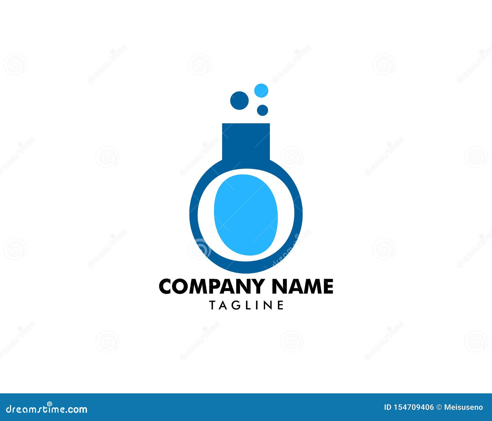 Letter O Lab Logo Template Design Vector Stock Vector - Illustration of ...