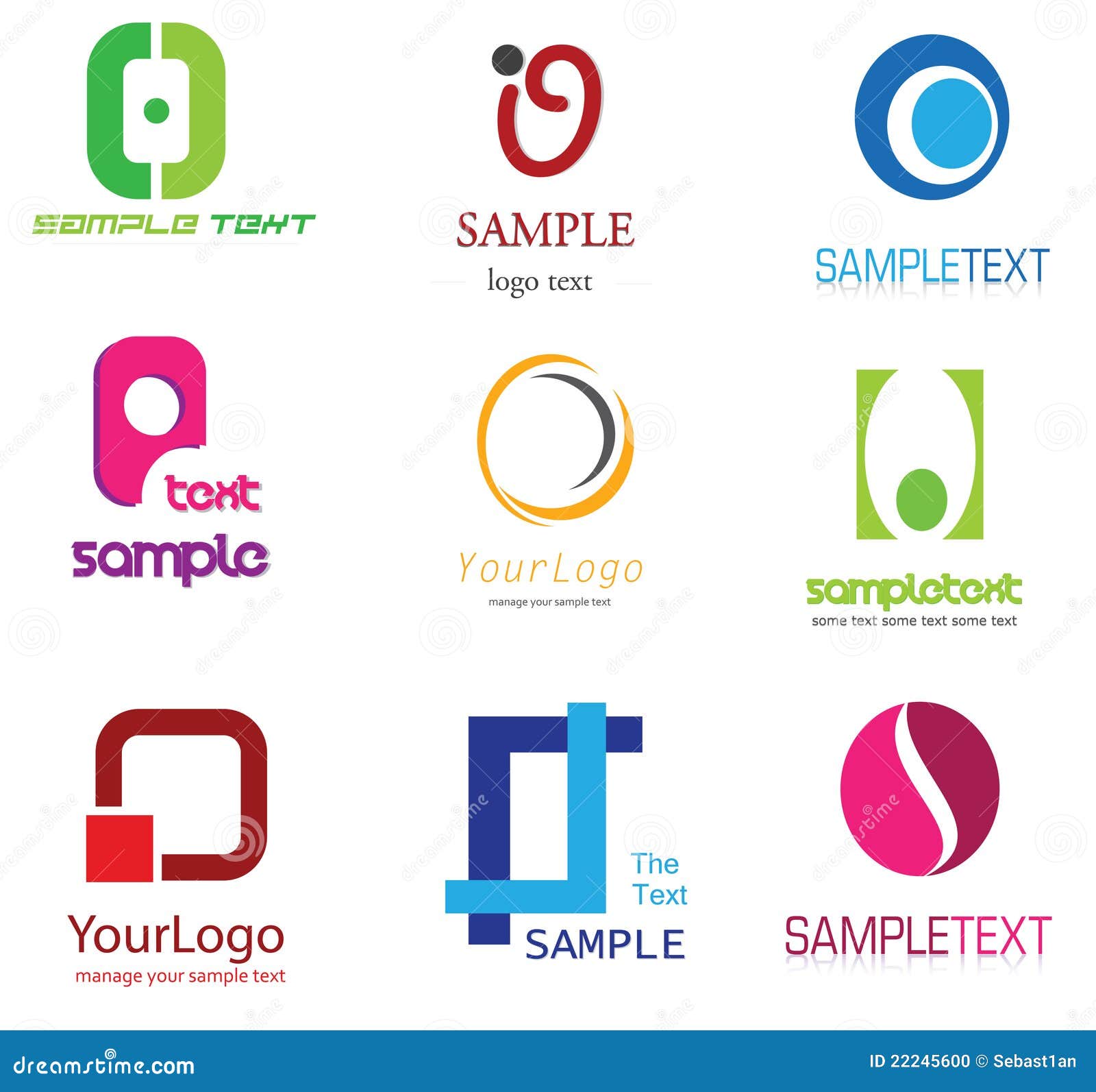 Letter O Logo stock vector. Illustration of identity - 22245600