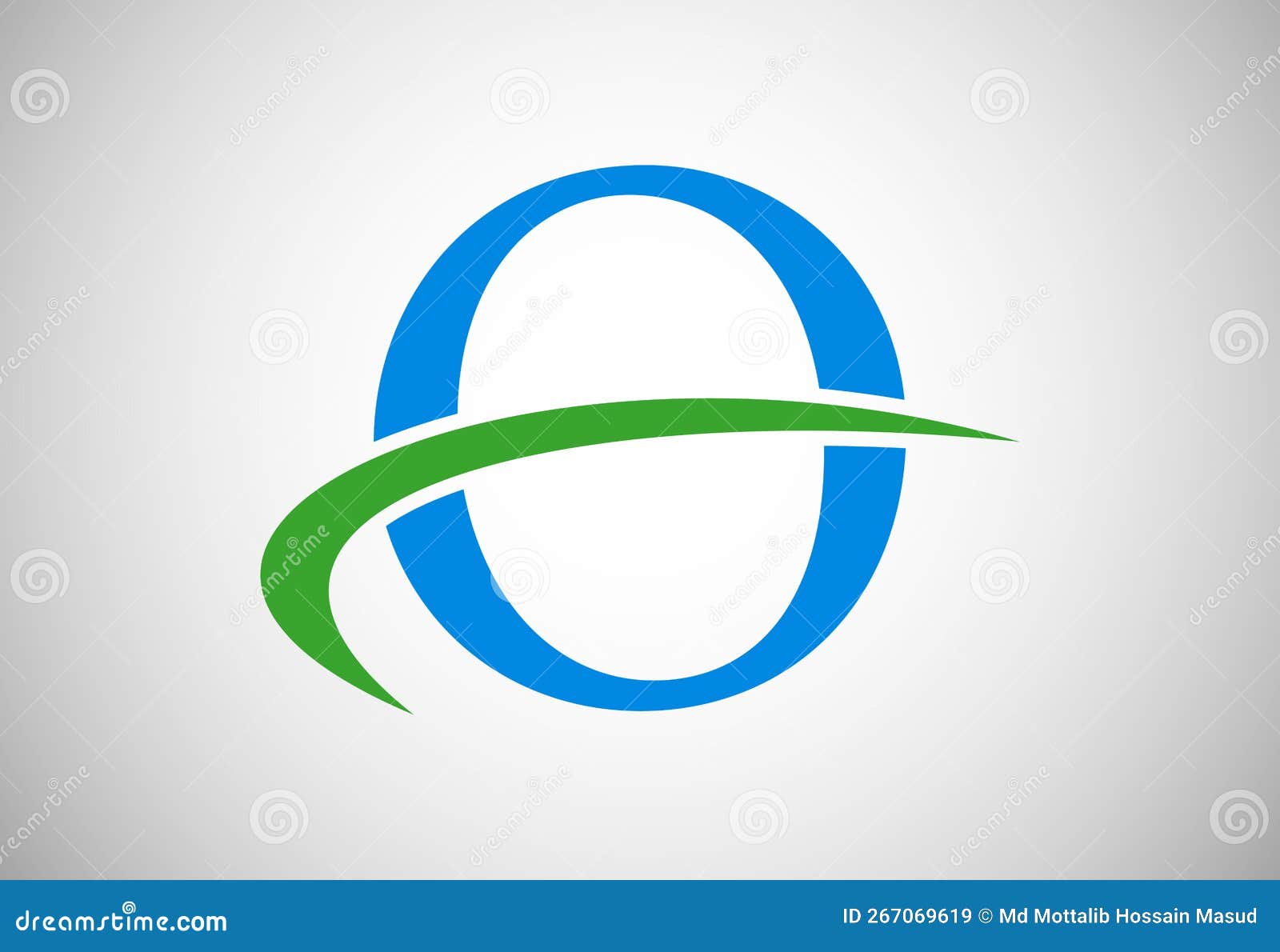 Letter O Logo Design Template, Vector Illustration Stock Illustration ...