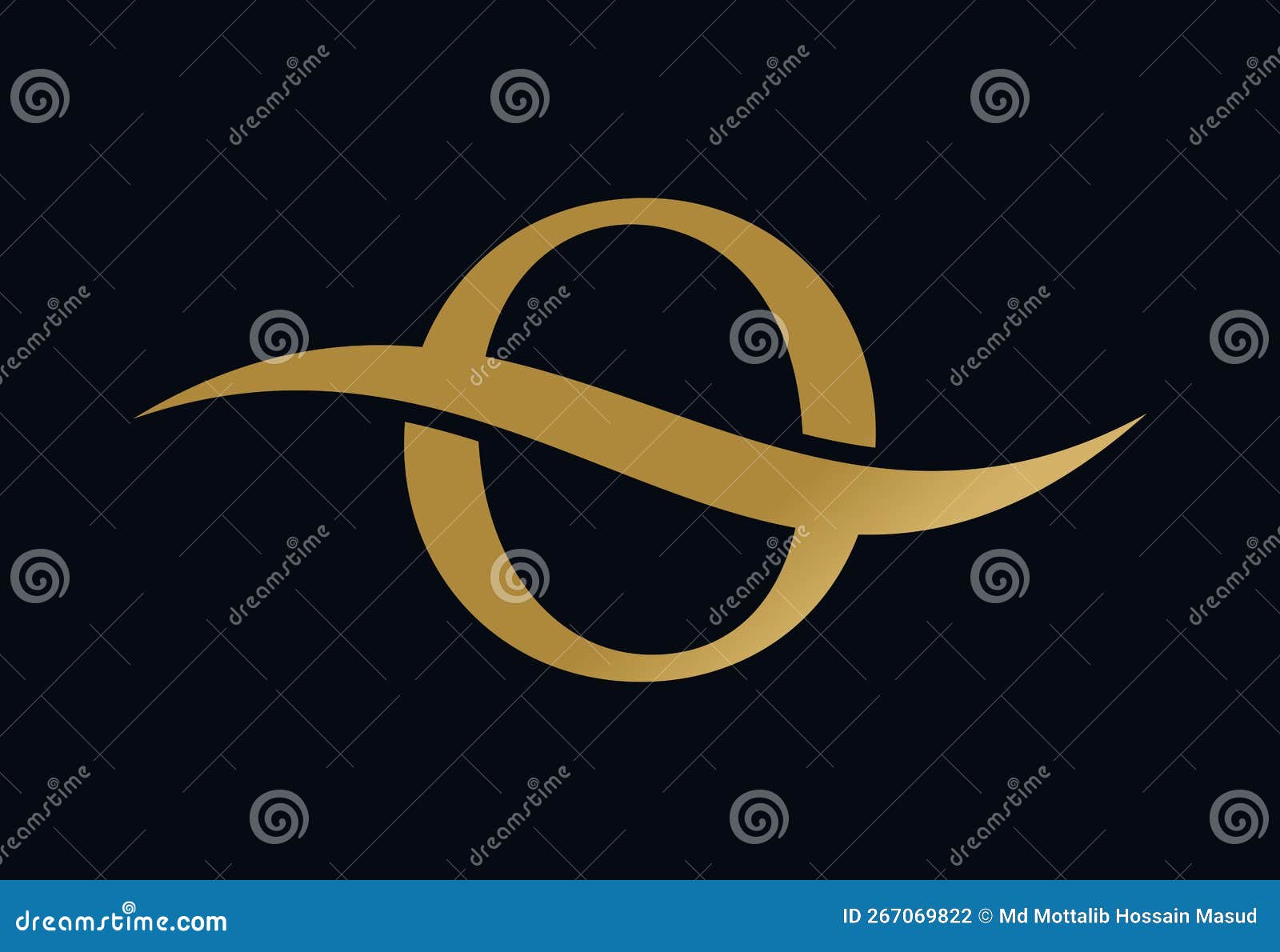 Letter O Logo Design Template, Vector Illustration Stock Illustration ...