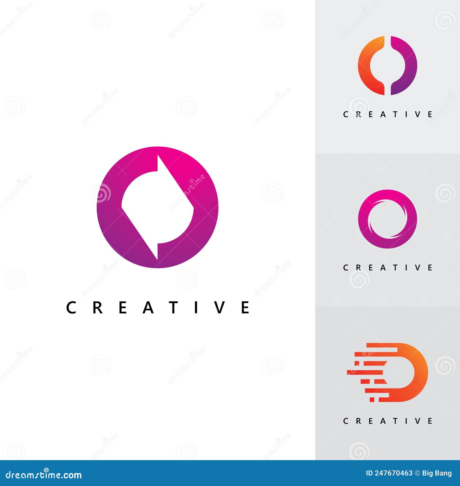 Letter O Logo Vector Template, Creative O Letter Initial Logo Design ...