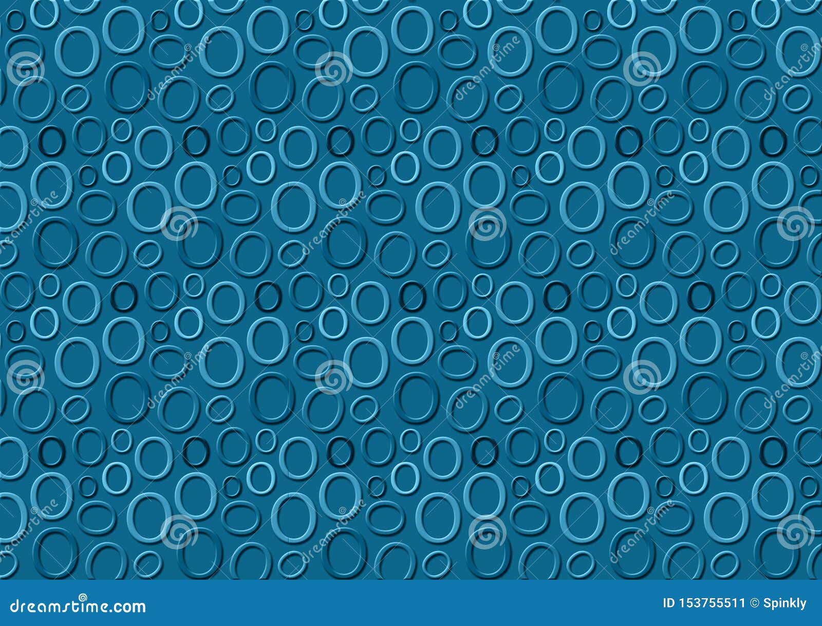 Letter O Pattern in Different Colored Blue Shades for Wallpaper Stock ...