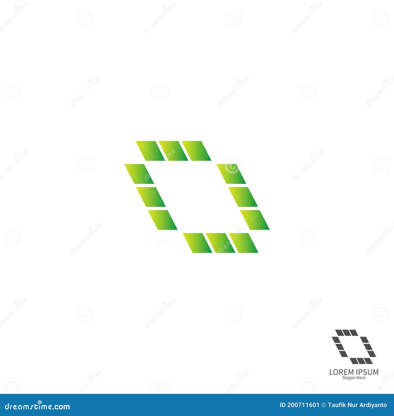 Letter O Square Logo Icon Concept Design Stock Vector - Illustration of ...