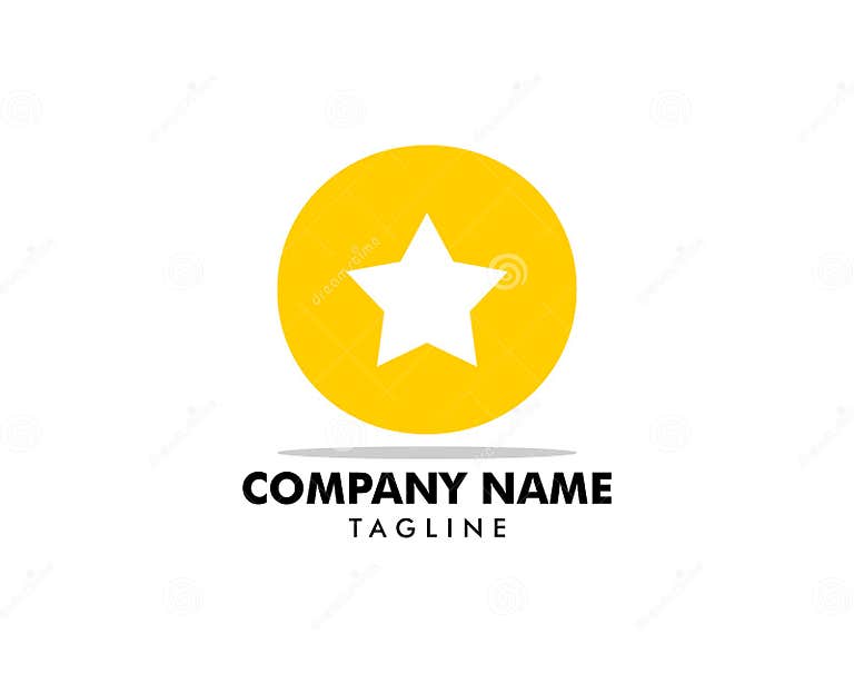 Letter O Star Logo Design Element Stock Vector - Illustration of ...