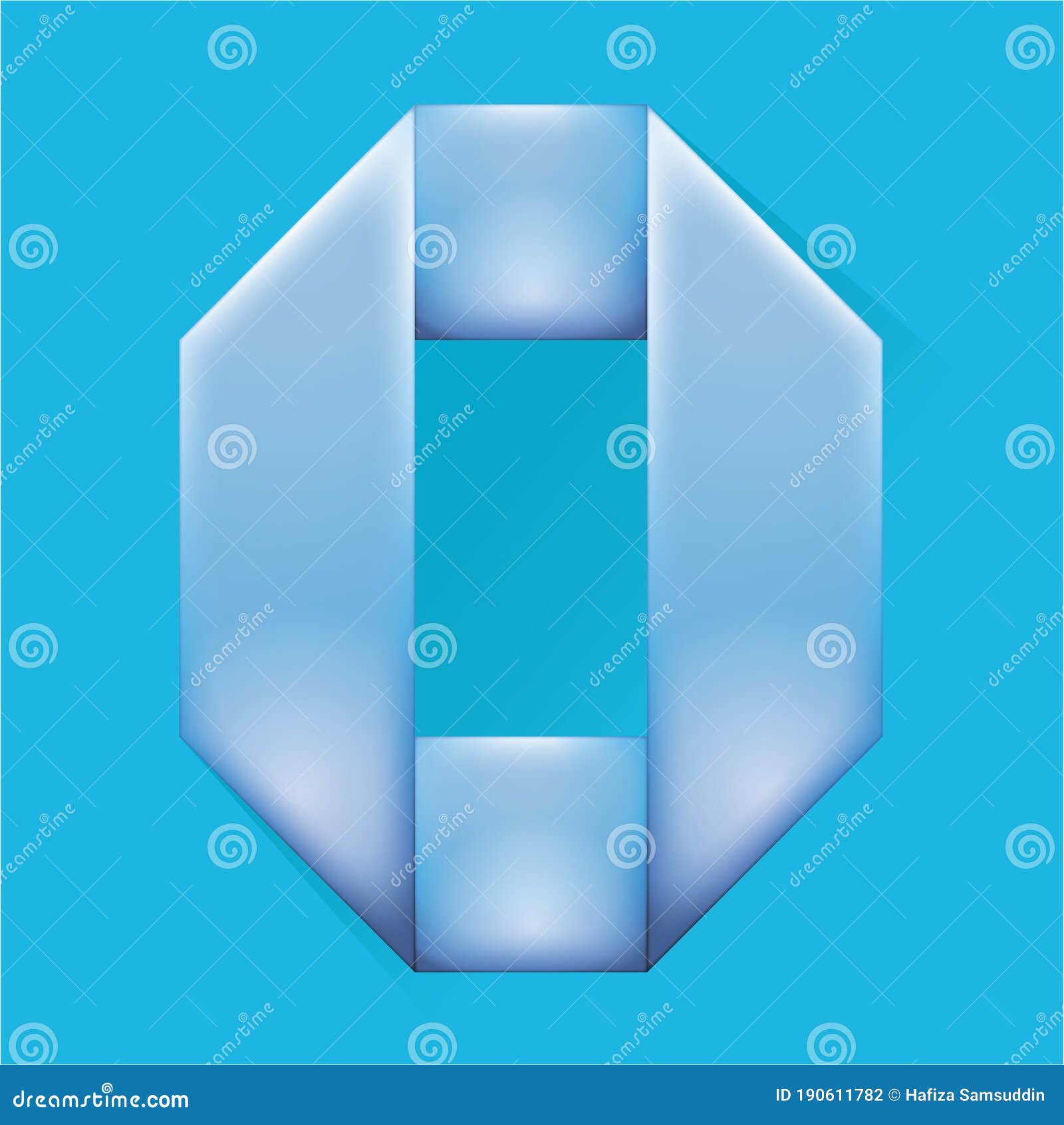 Letter O. Vector Illustration Decorative Design Stock Vector ...