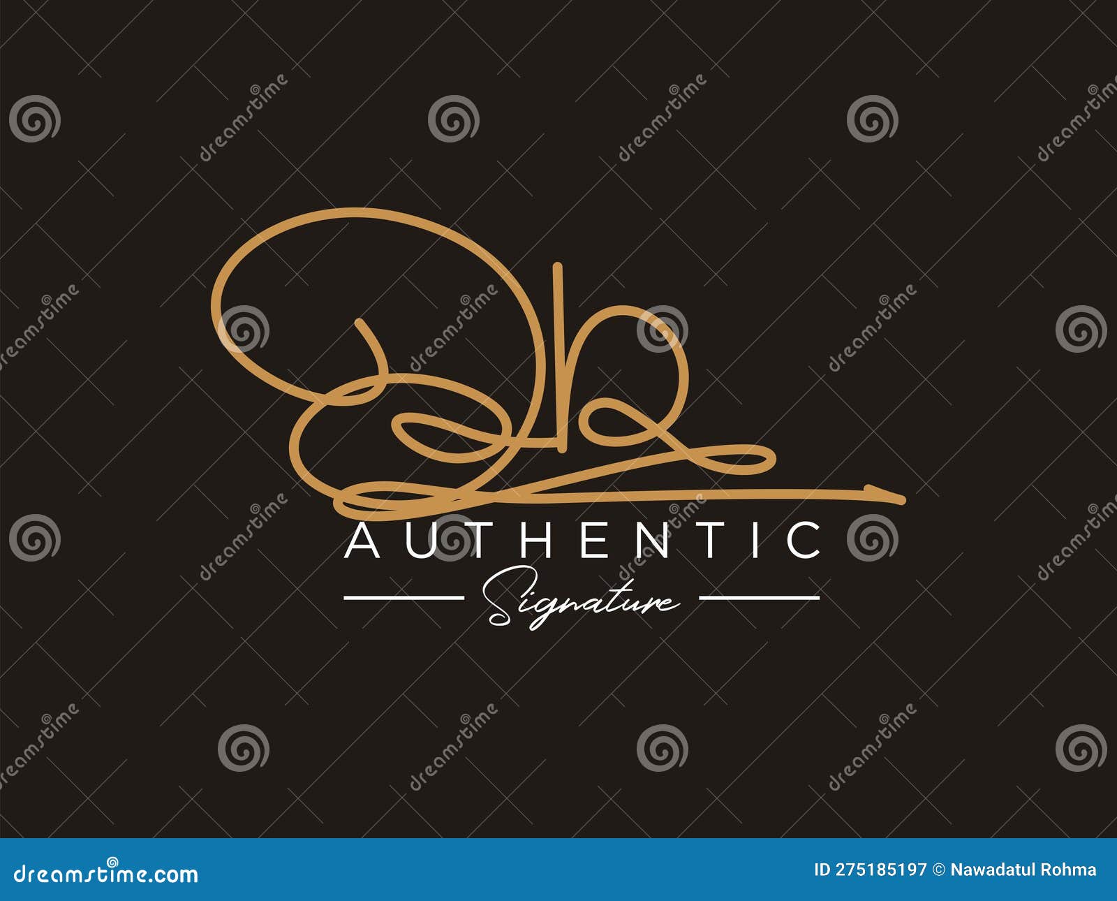 Letter OB Signature Logo Template Vector Stock Vector - Illustration of ...