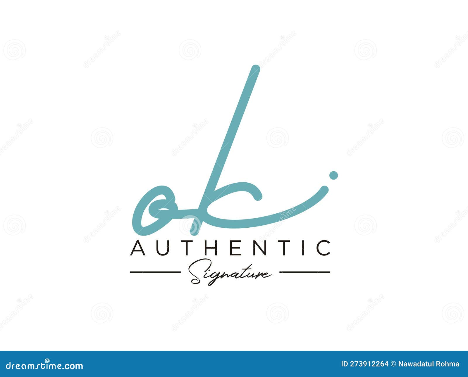 Letter OK Signature Logo Template Vector Stock Vector - Illustration of ...