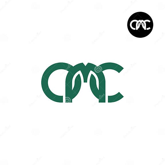 Letter OMC Monogram Logo Design Stock Illustration - Illustration of ...