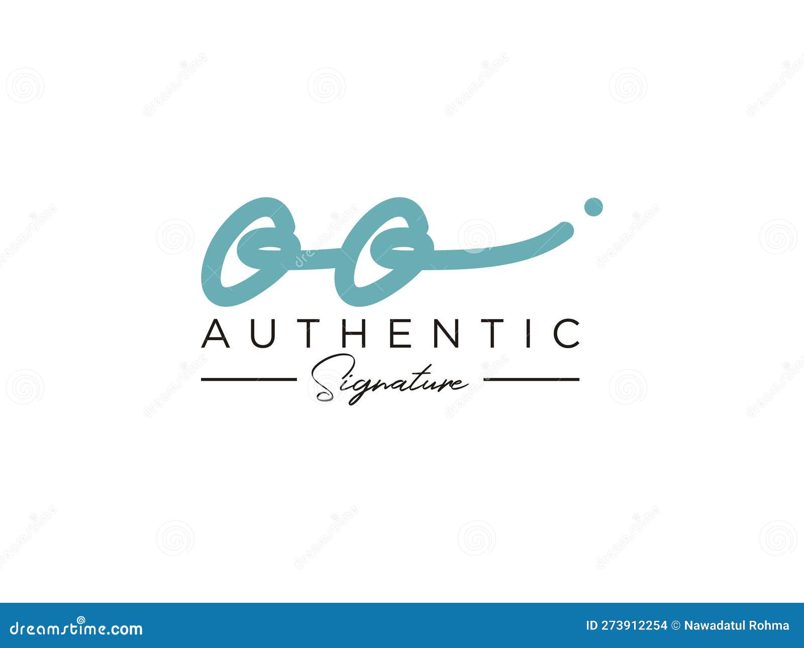 Letter OO Signature Logo Template Vector Stock Vector - Illustration of ...