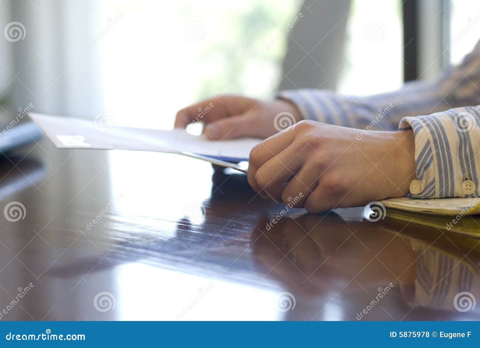 Hands Opening Private Envelope Stock Photos - Free & Royalty-Free Stock ...