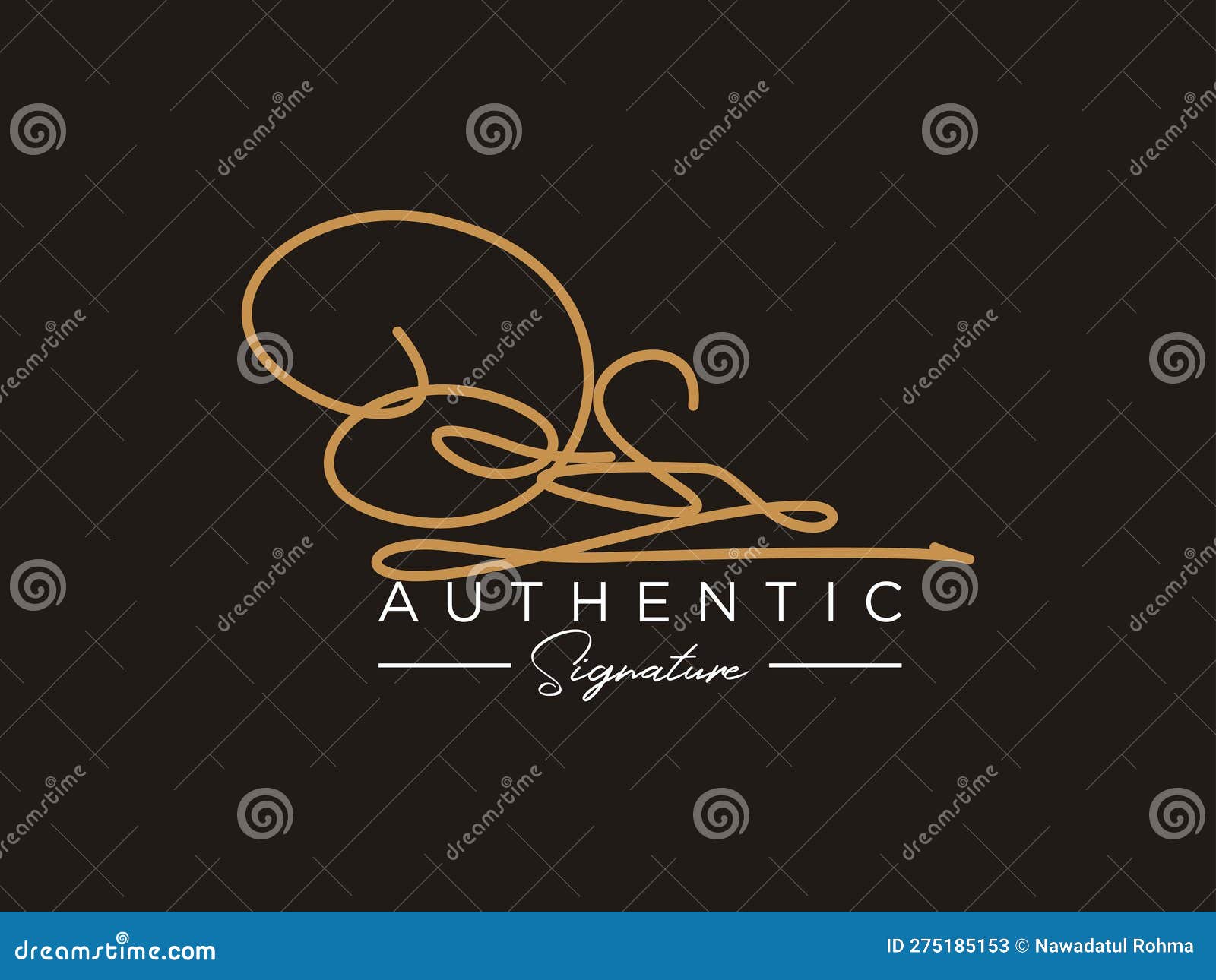 Letter OS Signature Logo Template Vector Stock Vector - Illustration of ...