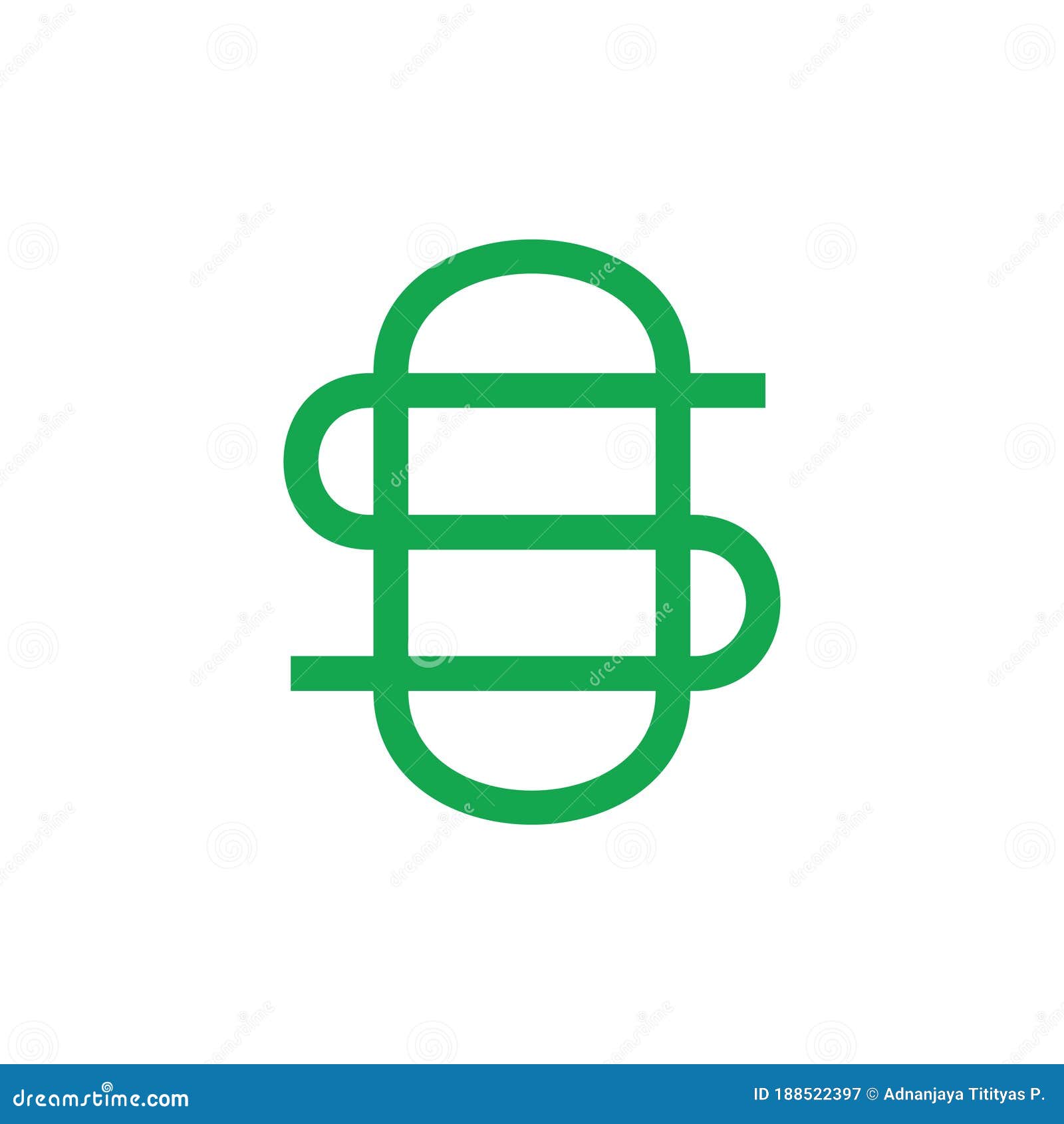 Letter Os Simple Linked Overlapping Line Logo Vector Stock Vector ... Letter Os Simple Linked Overlapping Line Logo Vector Stock Vector ...