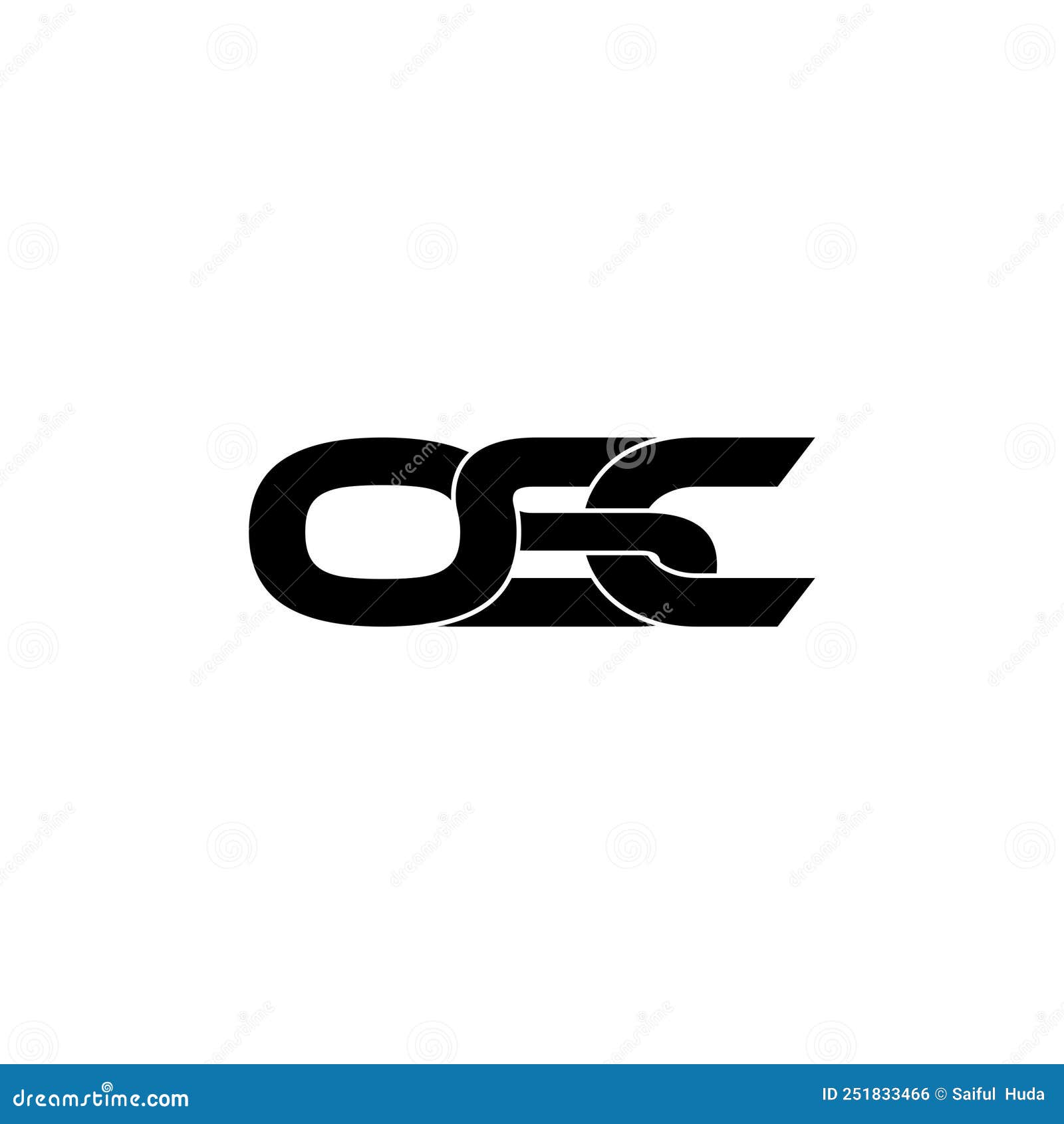 Letter OSC Simple Monogram Logo Icon Design. Stock Vector ...