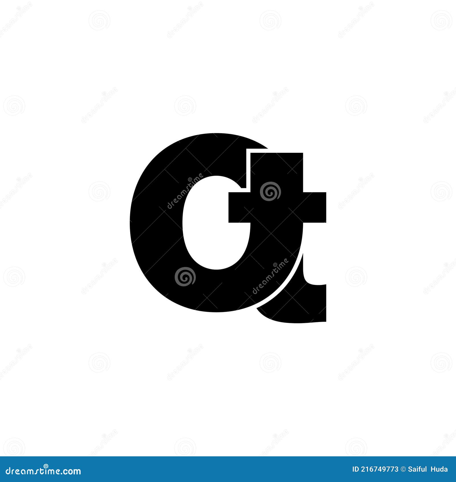 Letter OT Simple Monogram Logo Icon Design. Stock Vector - Illustration ...