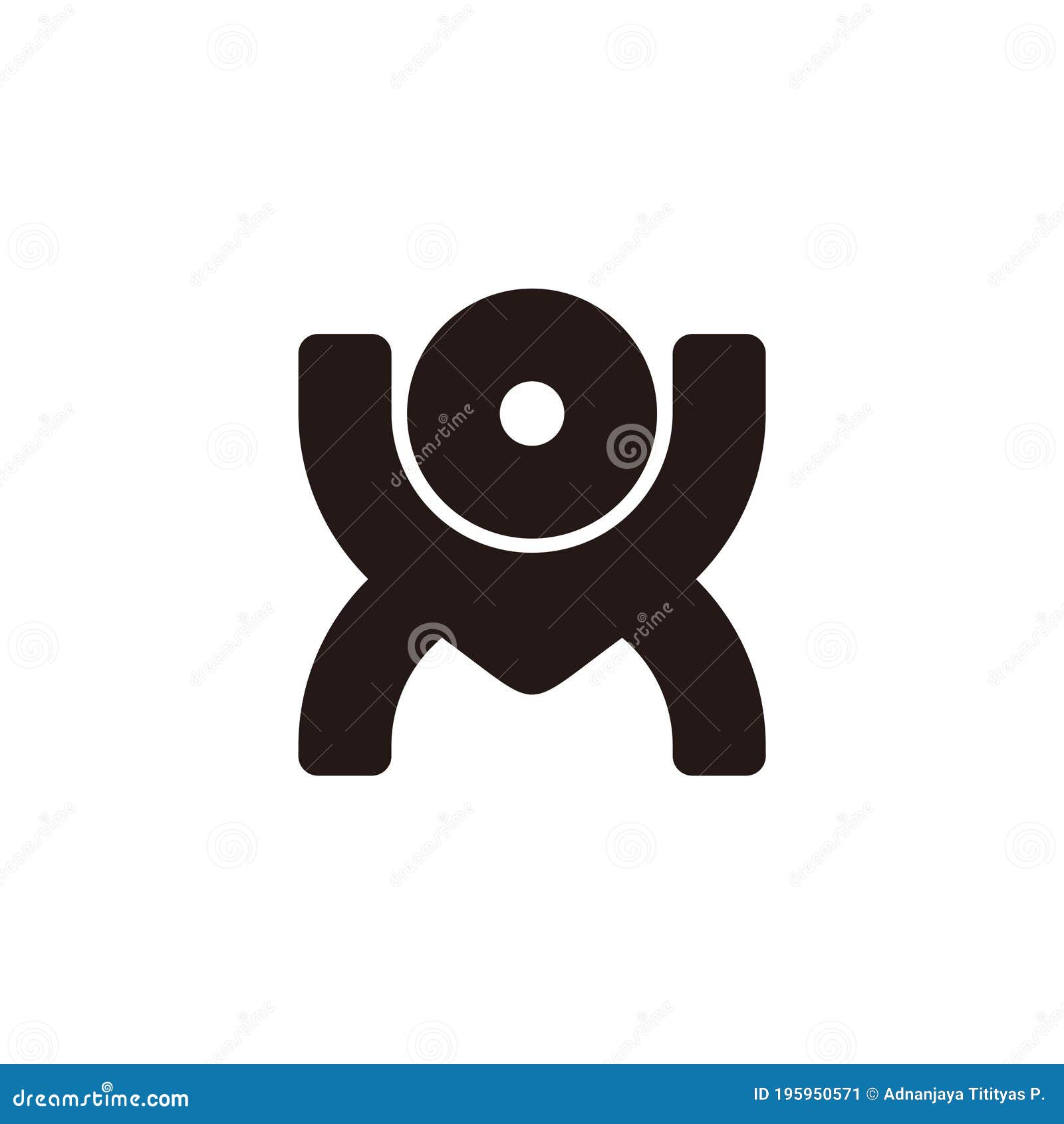 Letter Ox Simple Geometric Line Unique Design Logo Vector Stock Vector ...