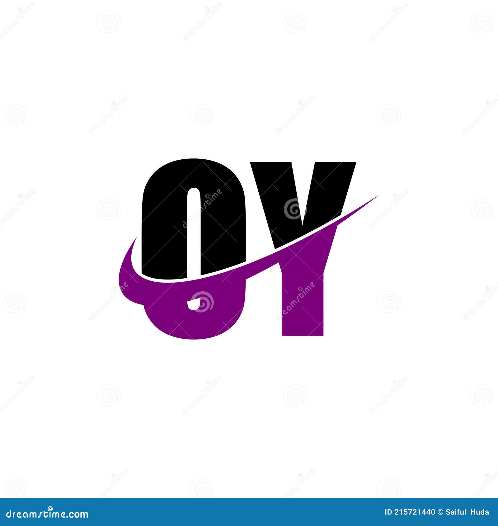 Letter OY Simple Monogram Logo Icon Design. Stock Vector - Illustration ...